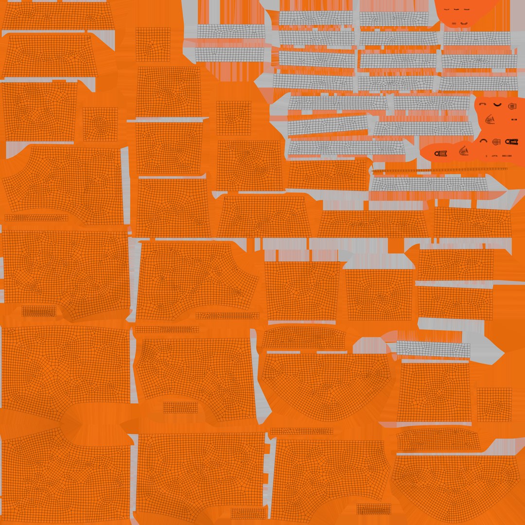 Hi Vis Work Overalls 3D Model - TurboSquid 2107076