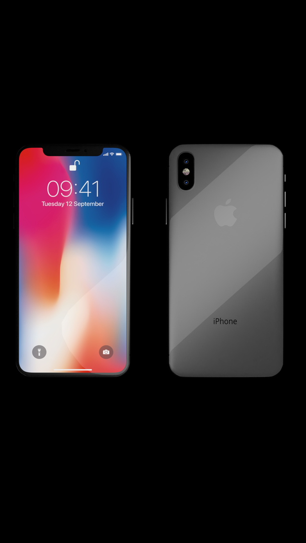 Iphone x model - TurboSquid 1287912