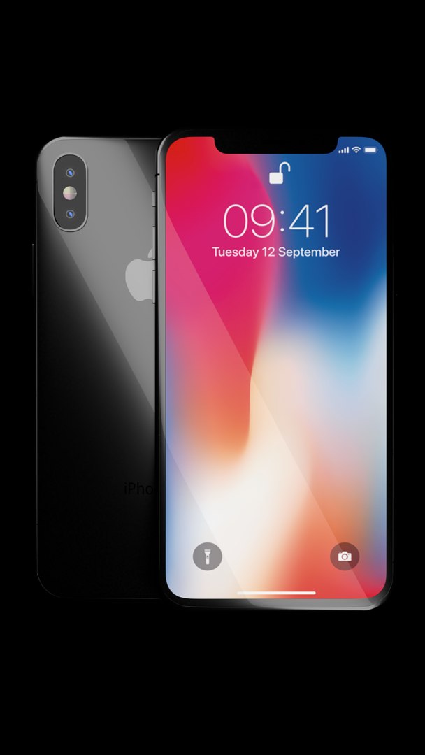 Iphone X Model - TurboSquid 1287912