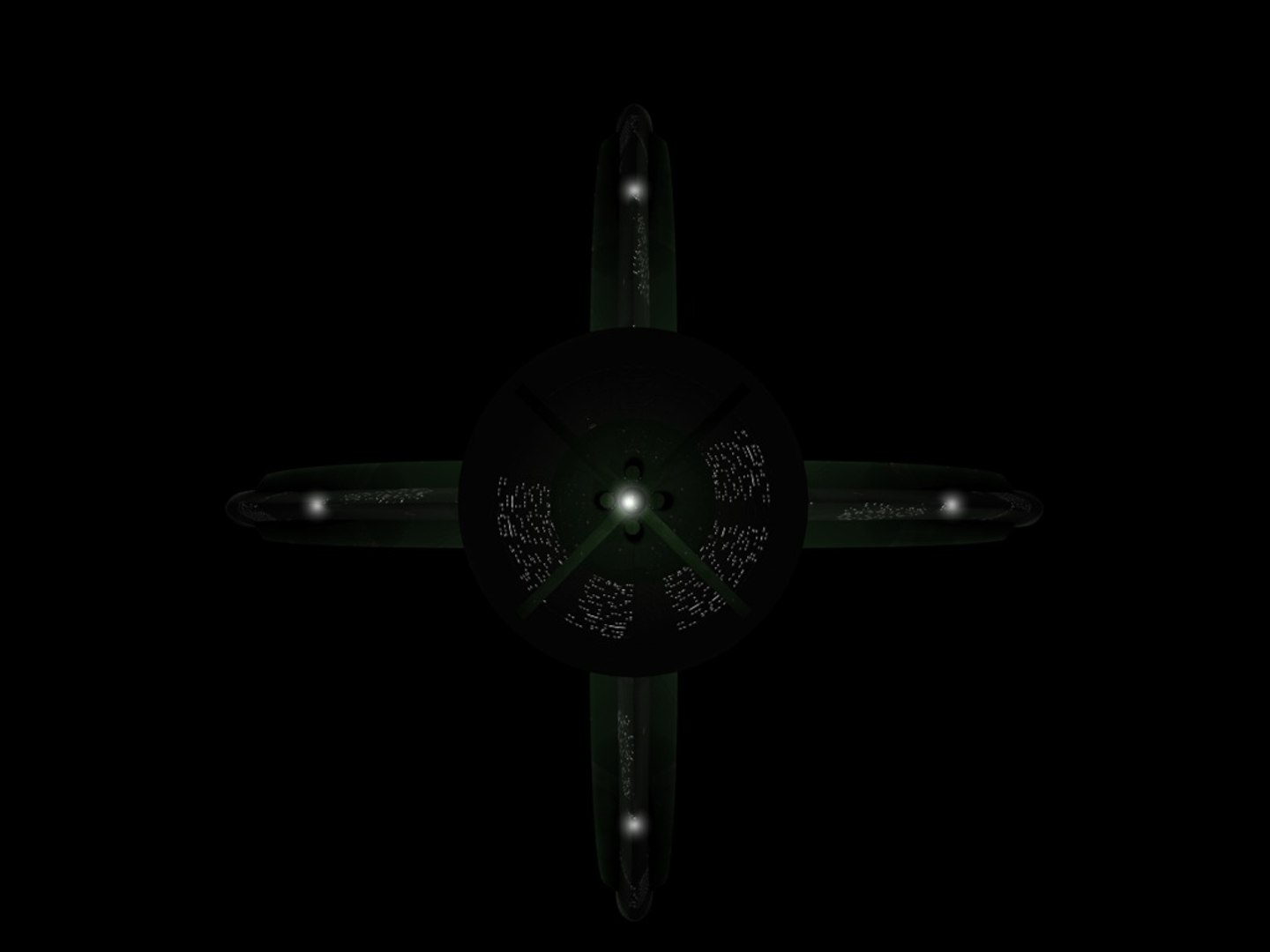 3d Model Star Trek Romulan Starbase
