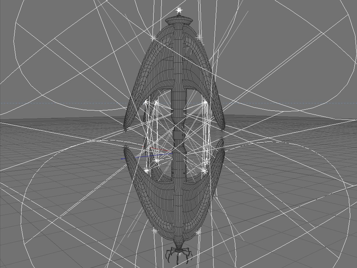 3d Model Star Trek Romulan Starbase
