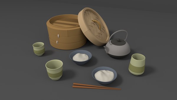 3d 4 quart food steamer model