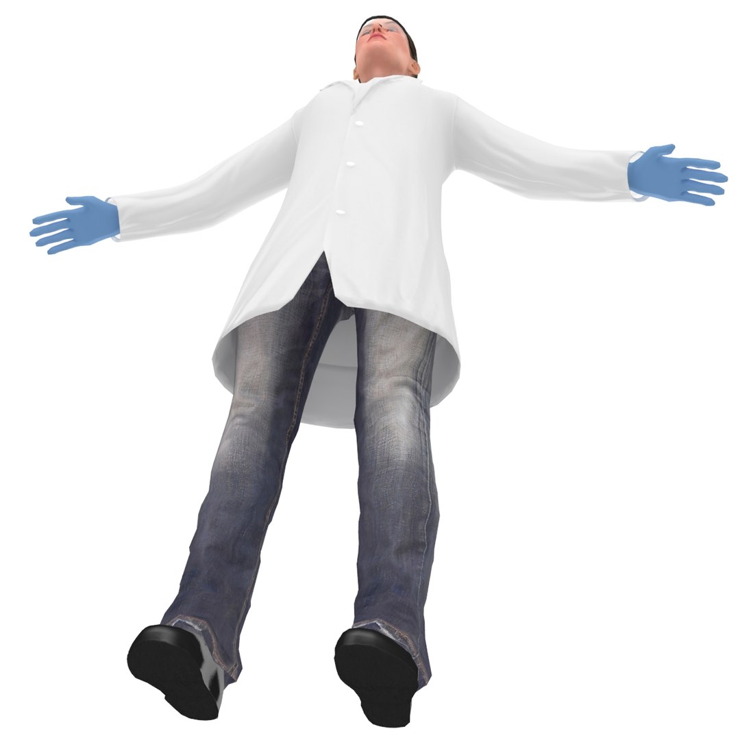 Female scientist 3D model - TurboSquid 1313822