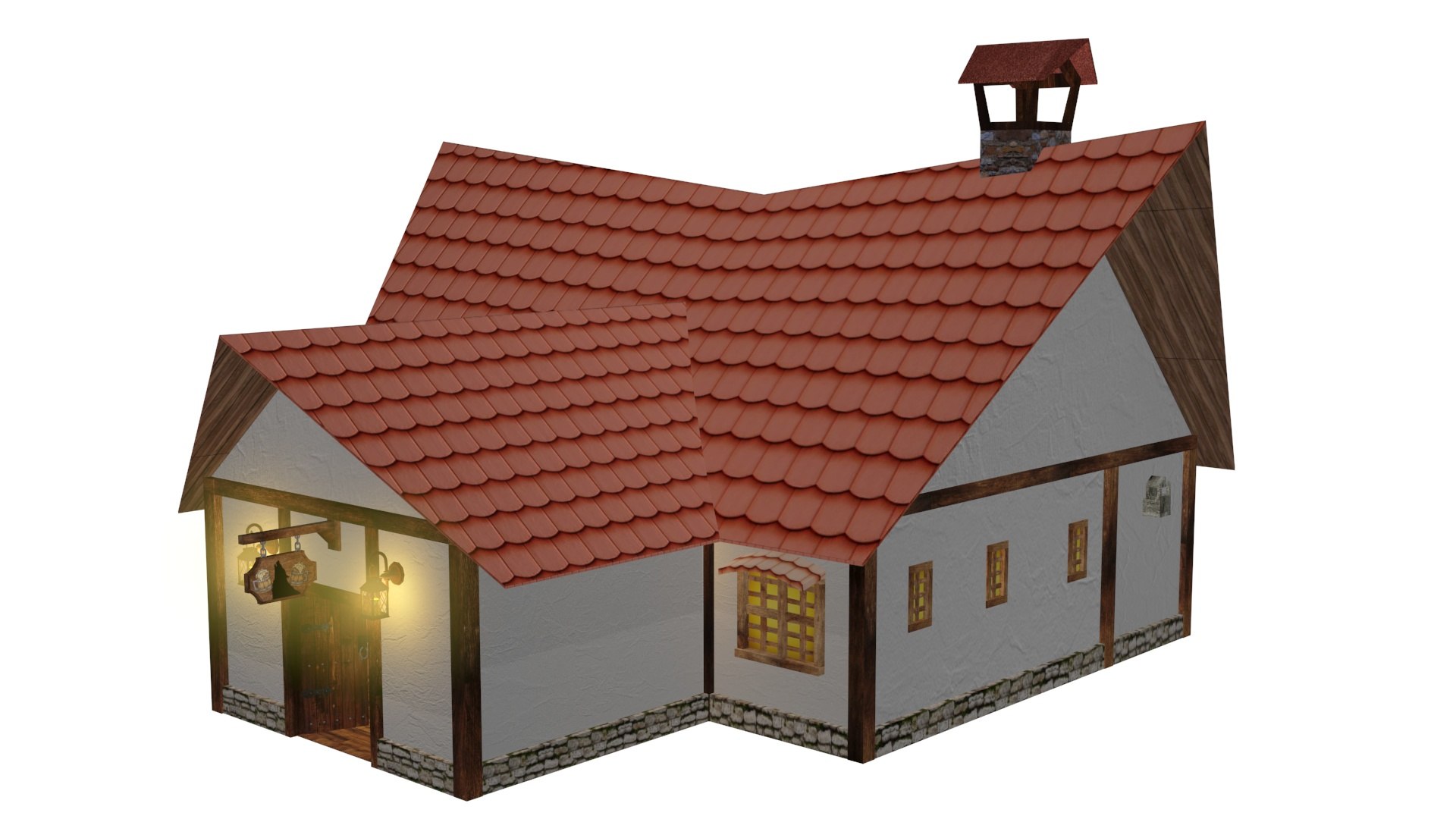 Tavern 3D Model - TurboSquid 1729122