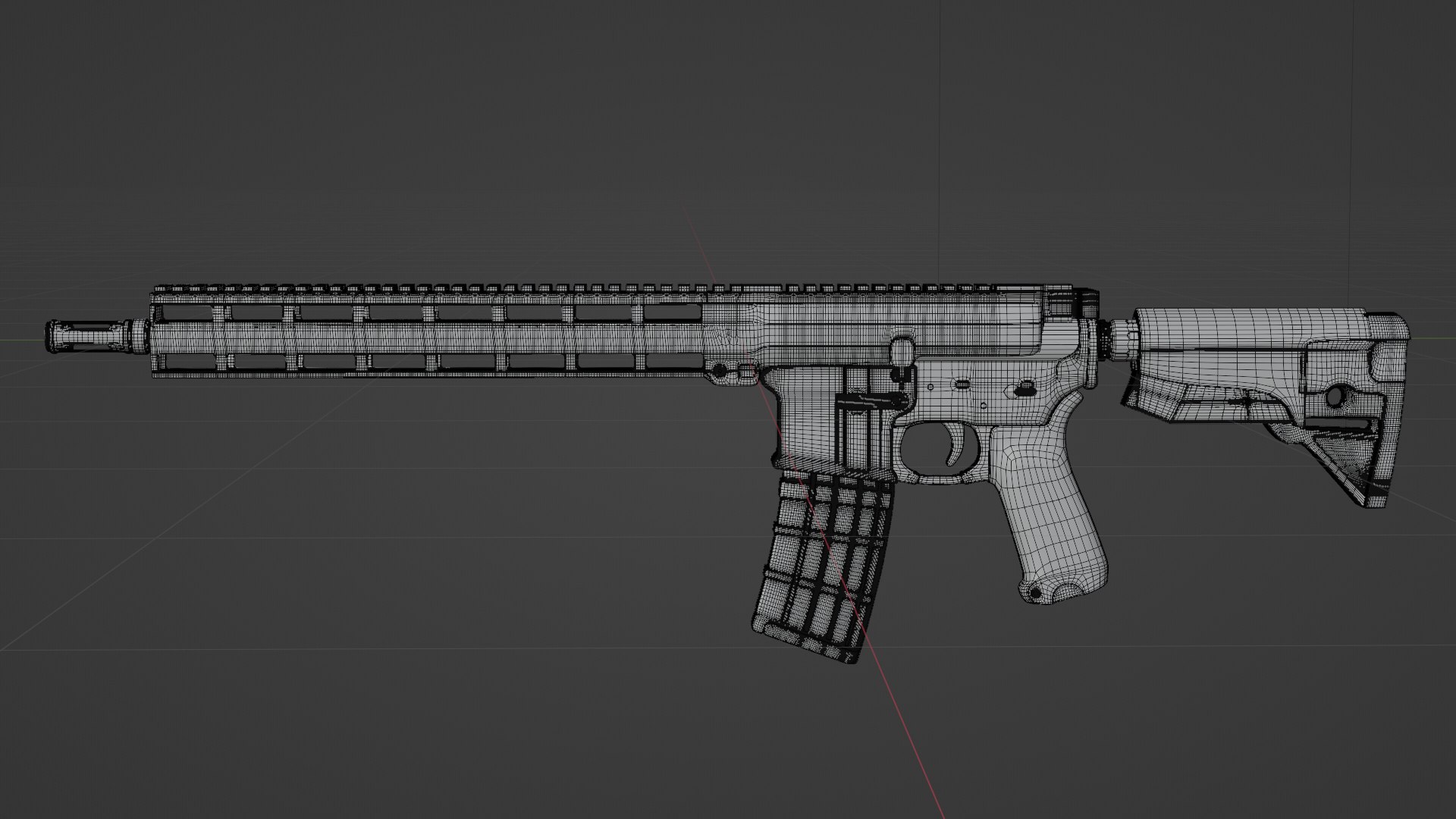 AR-15 3D Model - TurboSquid 2344535