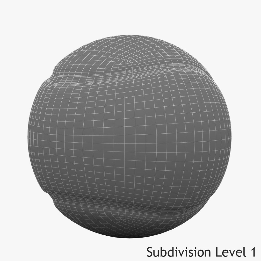 Tennis Ball 3d Model