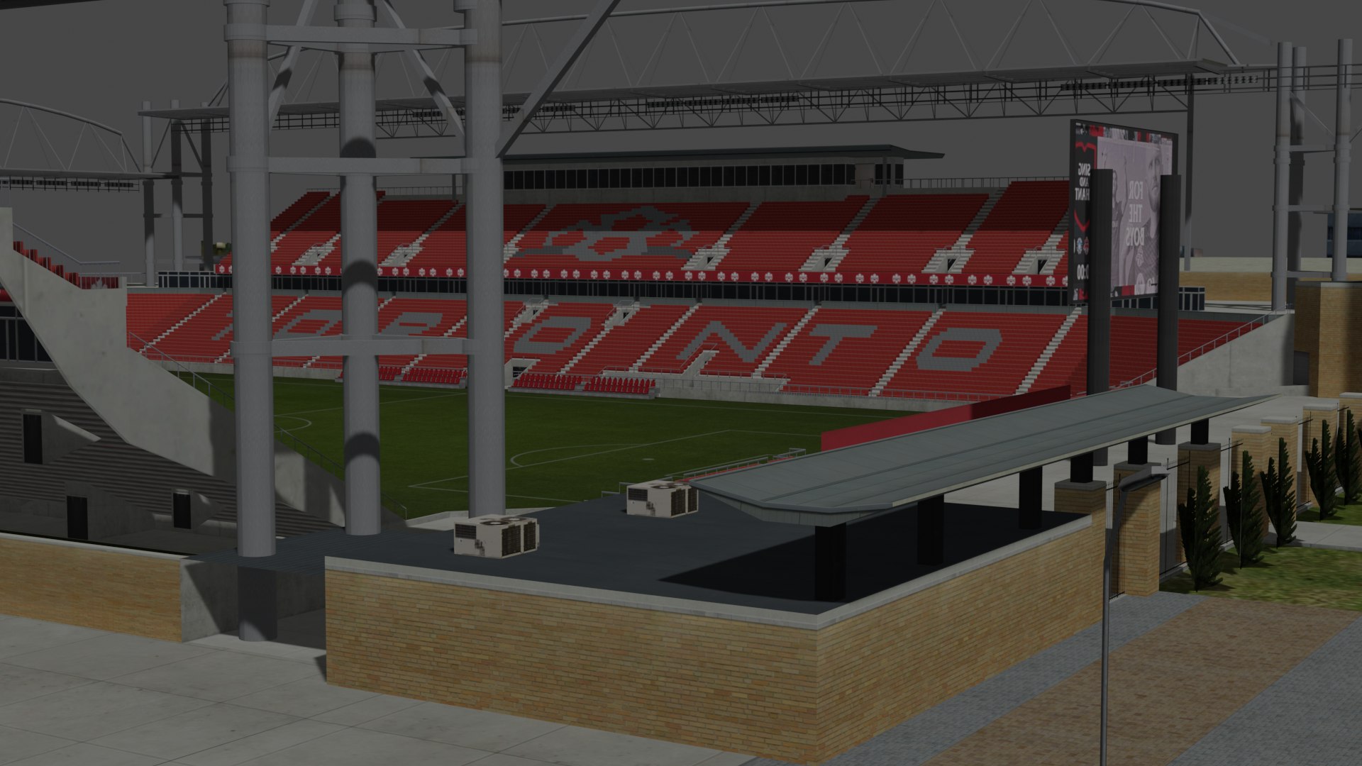 BMO Field 3D Model - TurboSquid 2092804