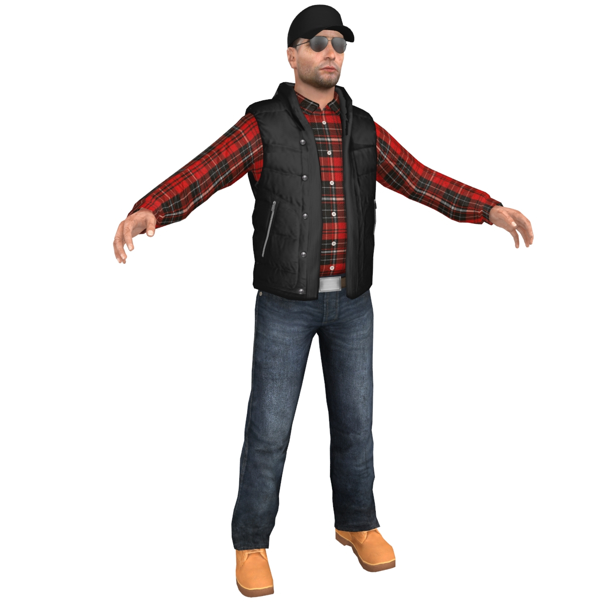 Truck driver 3D - TurboSquid 1352857