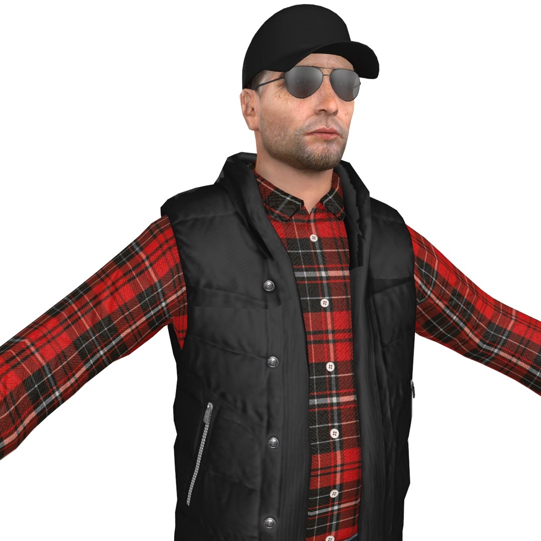 Truck Driver 3D - TurboSquid 1352857