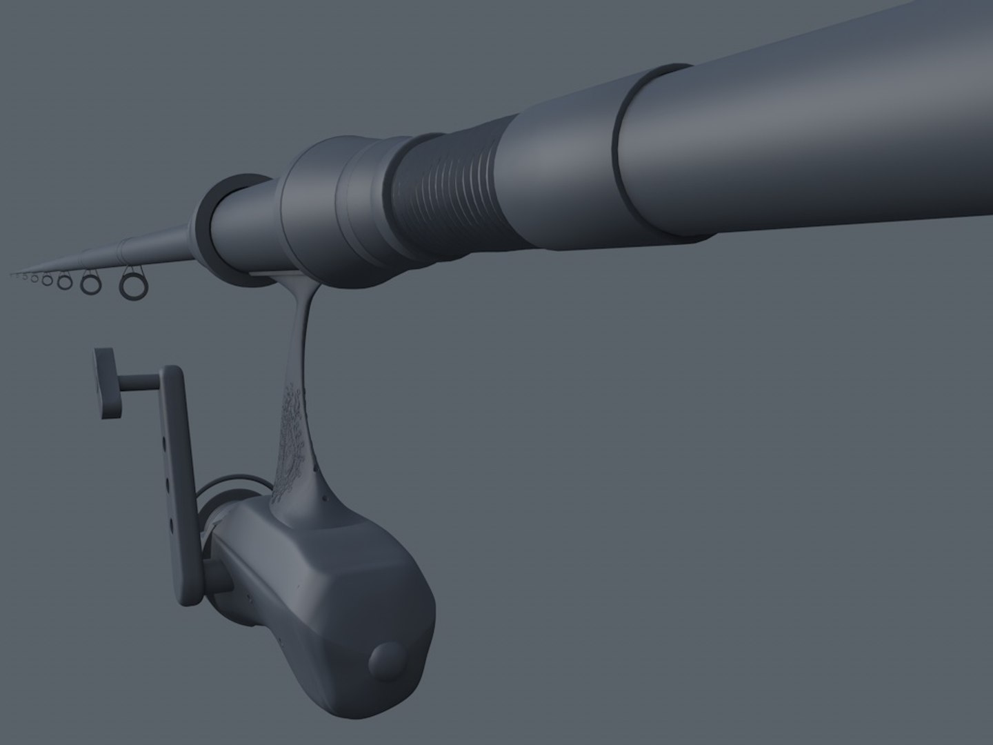 Fishing Rod 3d C4d