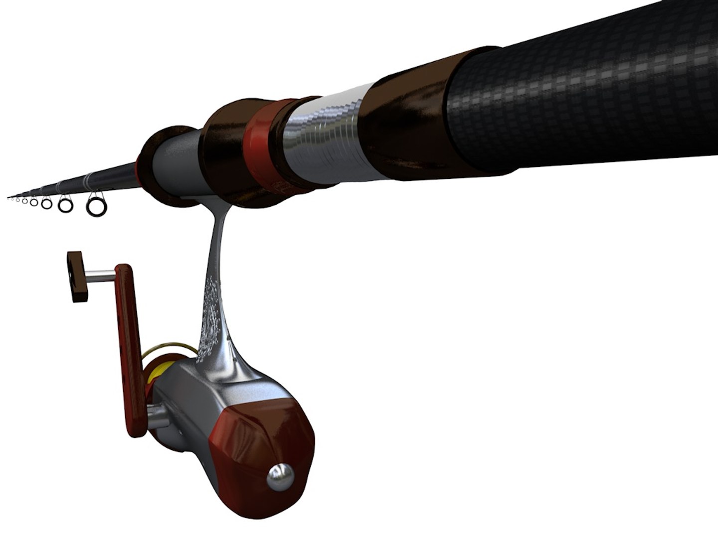 Fishing Rod 3d C4d