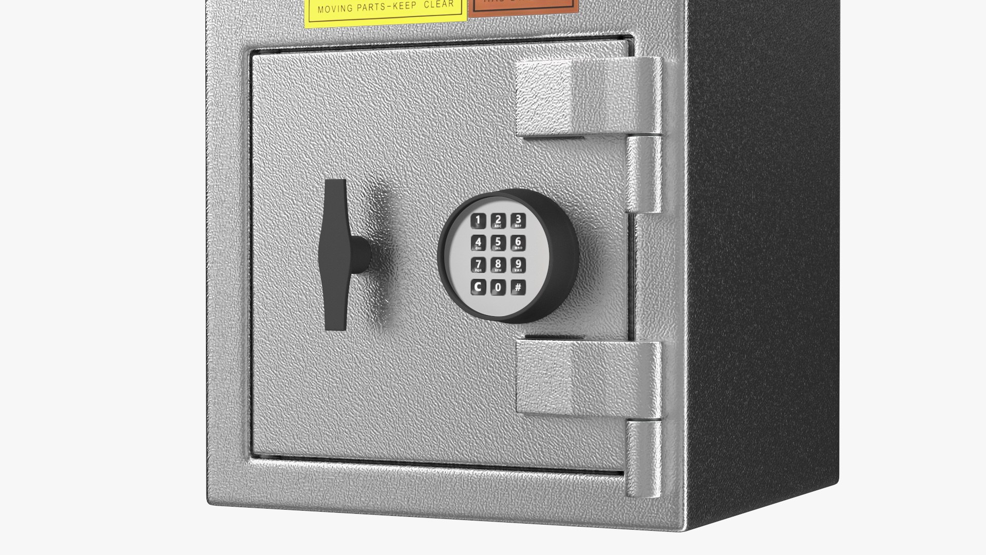 3D Steel Drop Safe - TurboSquid 2070505