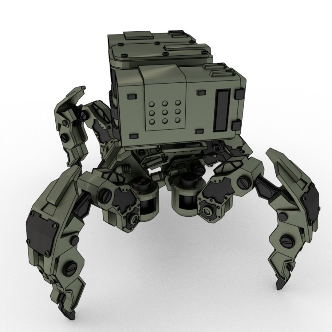 3D Mechanic Spider Destroyer - TurboSquid 1432429