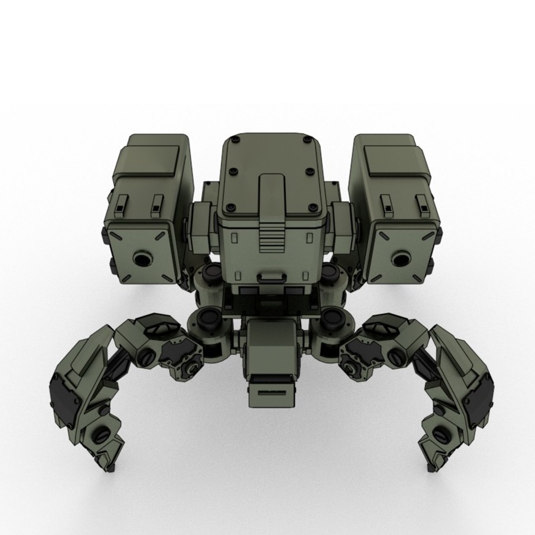 3D Mechanic Spider Destroyer - TurboSquid 1432429