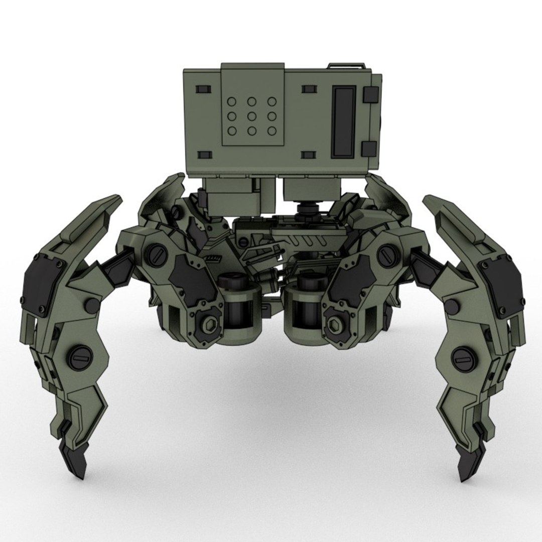 3D Mechanic Spider Destroyer - TurboSquid 1432429