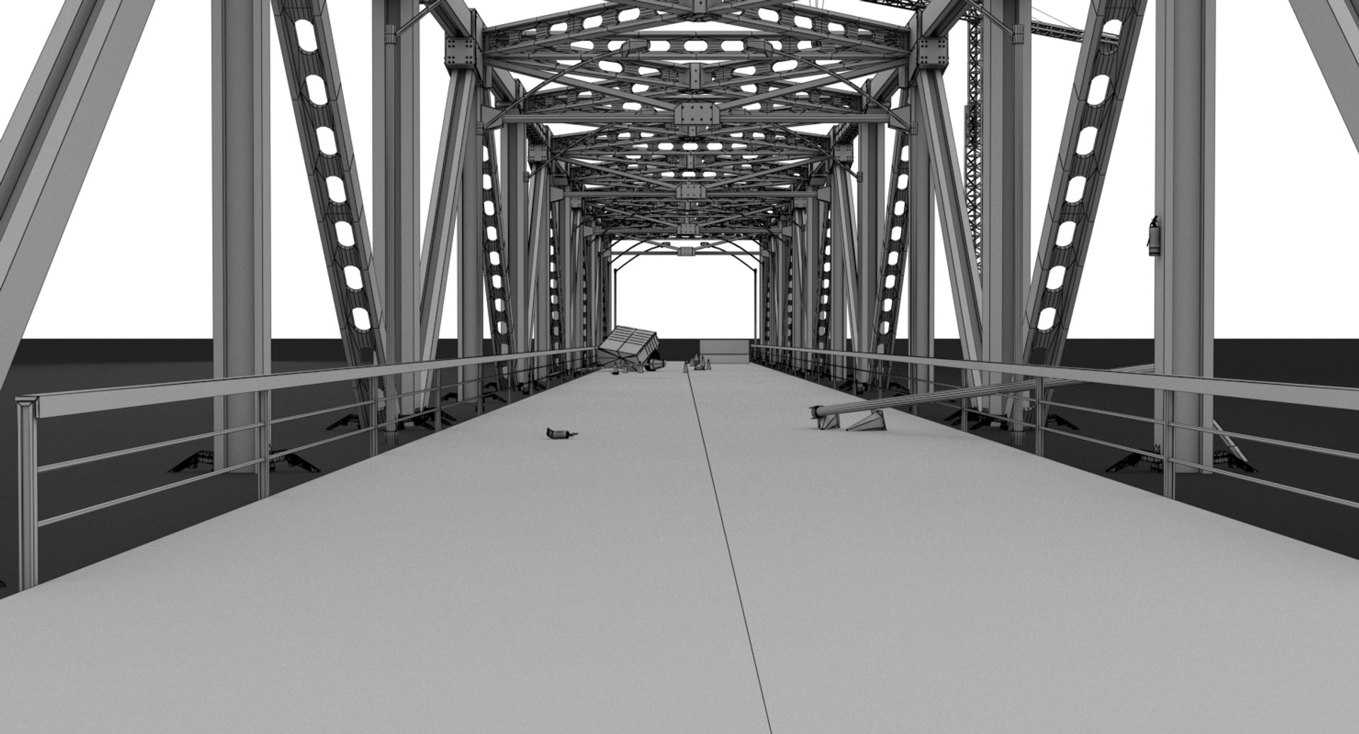 3D Railway Tower - TurboSquid 1321148