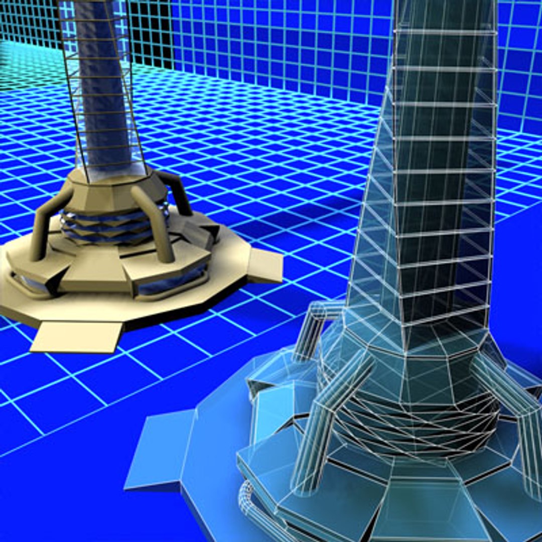 3d Twisted Tower 080307 01 Model