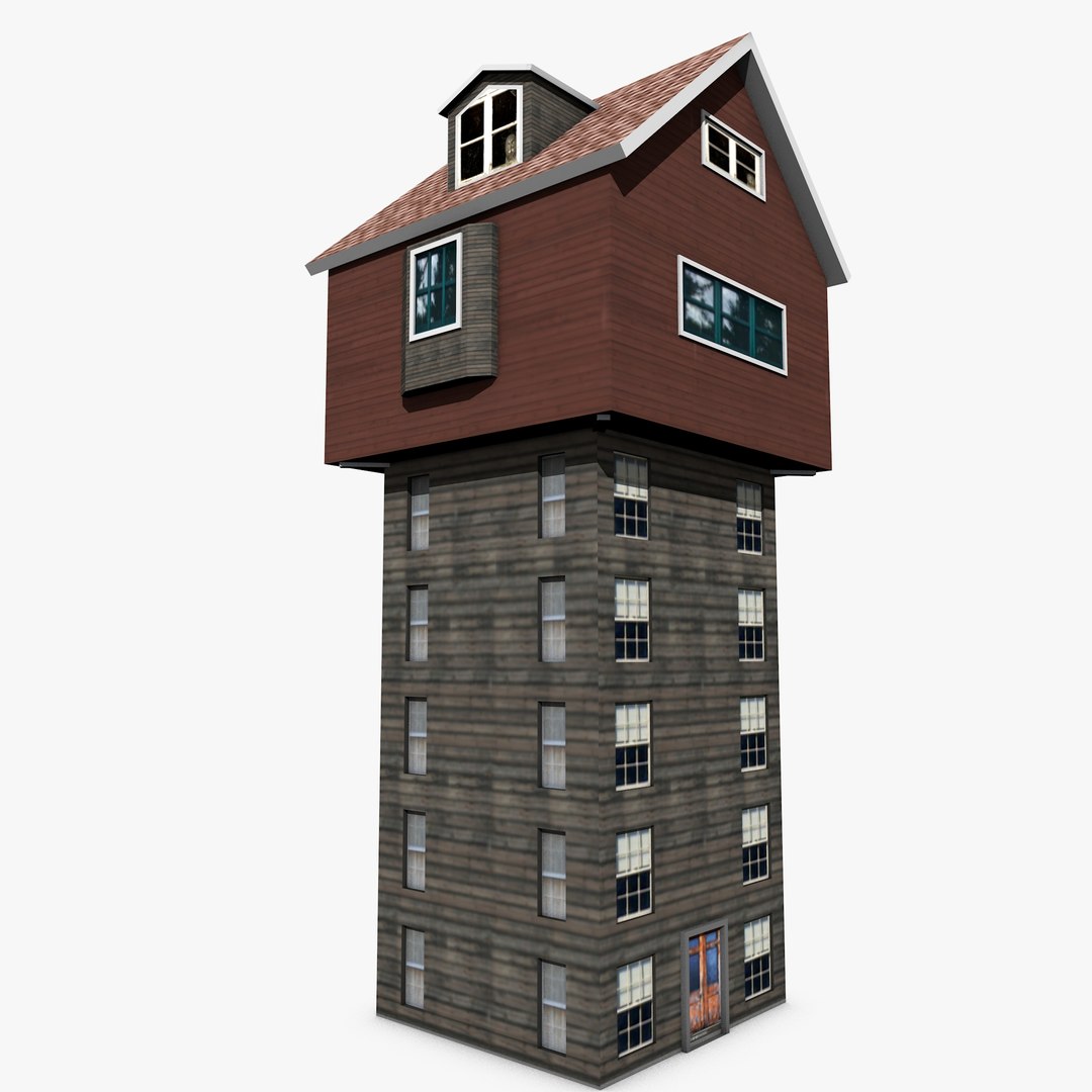 wooden house dxf