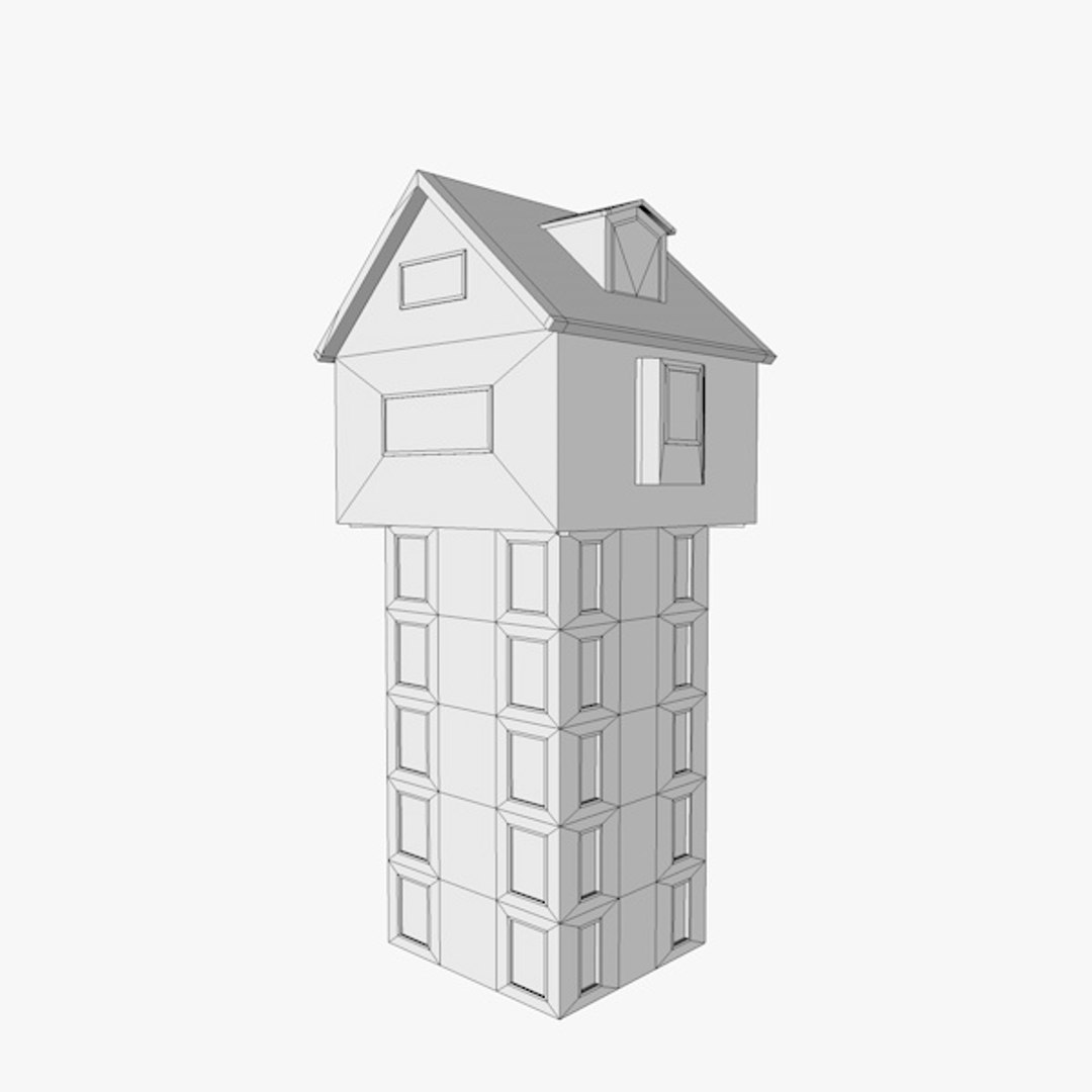 Wooden House Dxf