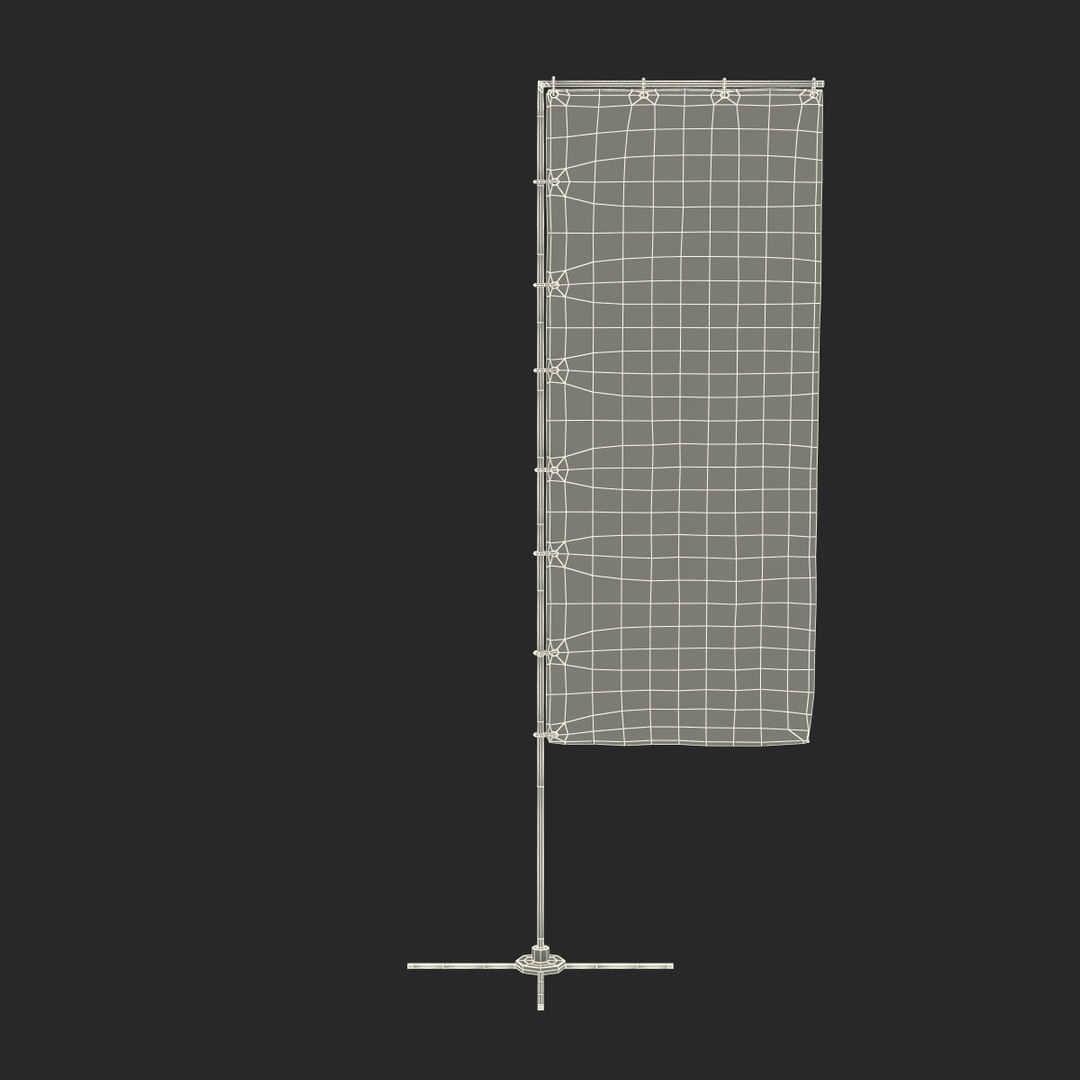 3ds Max Banner Stand 5