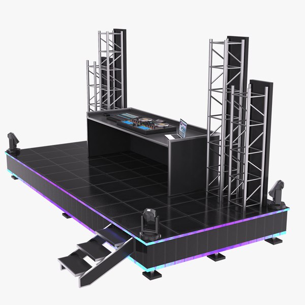 3D model DJ Booth - TurboSquid 1894481