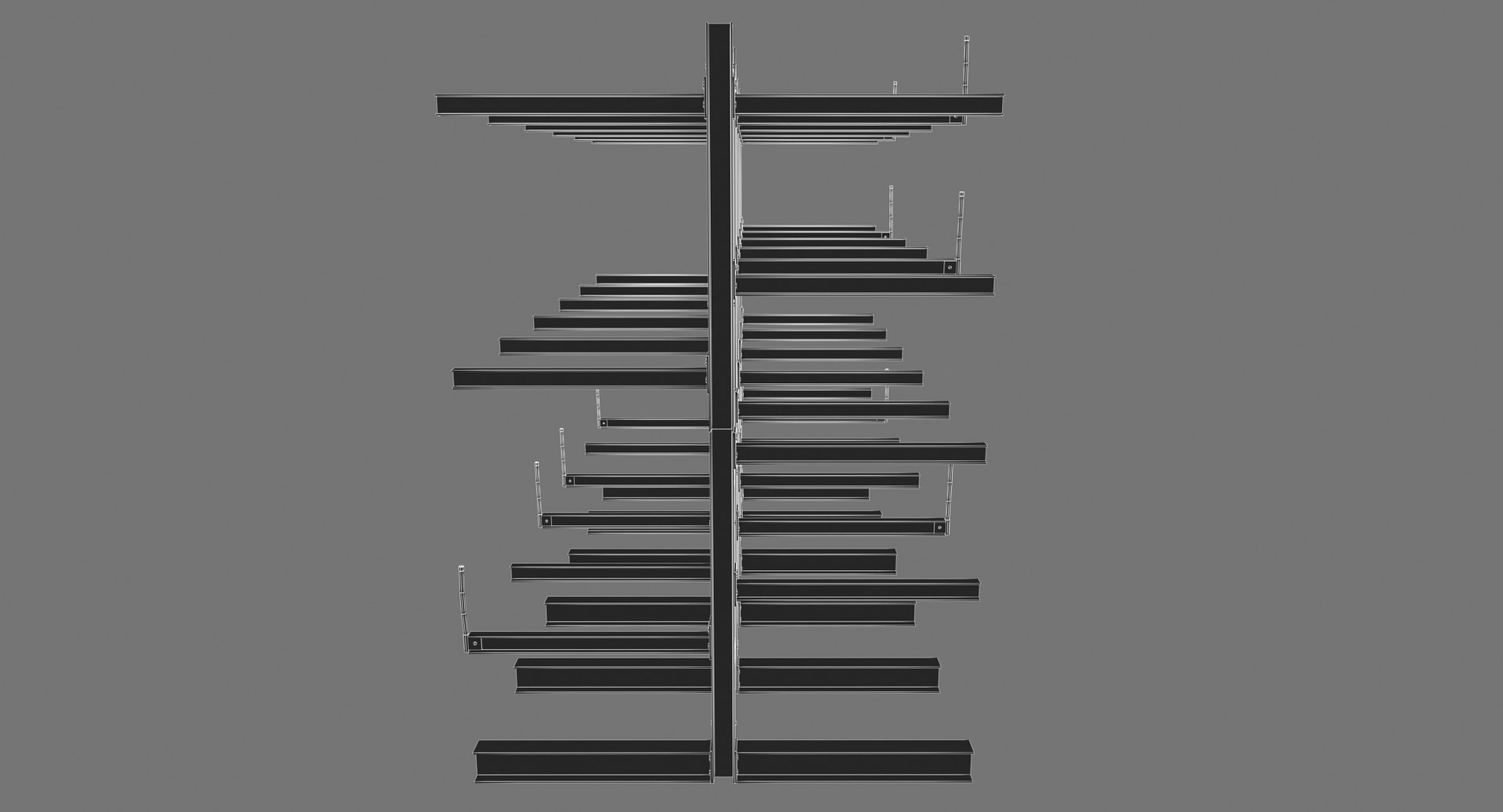 Modular Storage Rack Obj