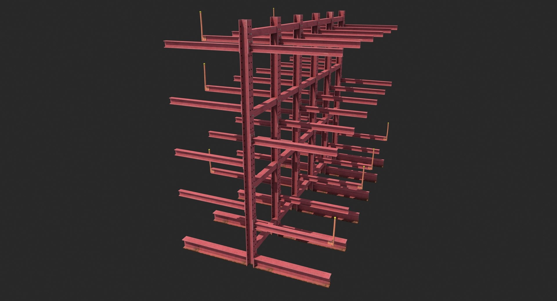 Modular Storage Rack Obj