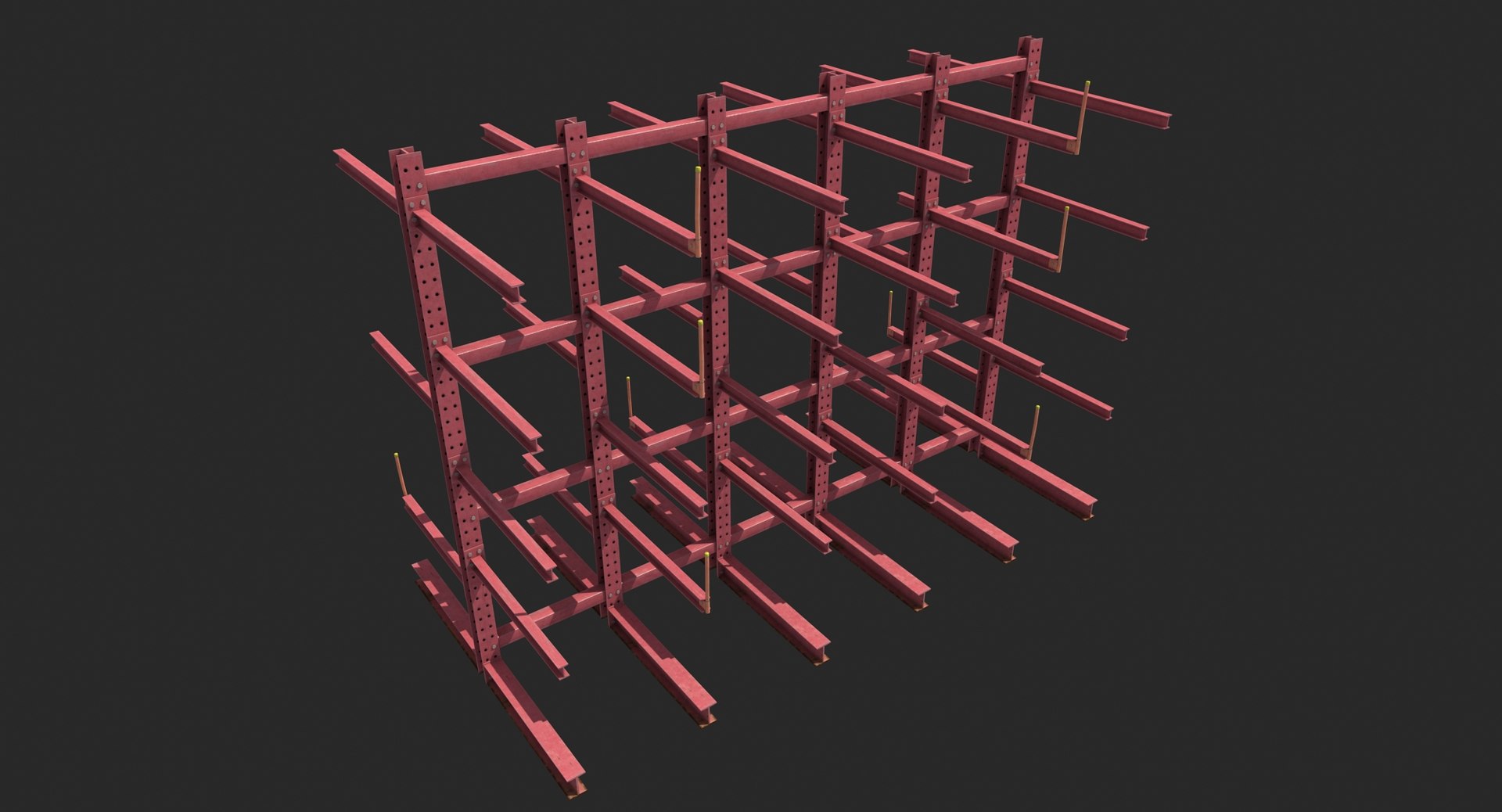 Modular Storage Rack Obj
