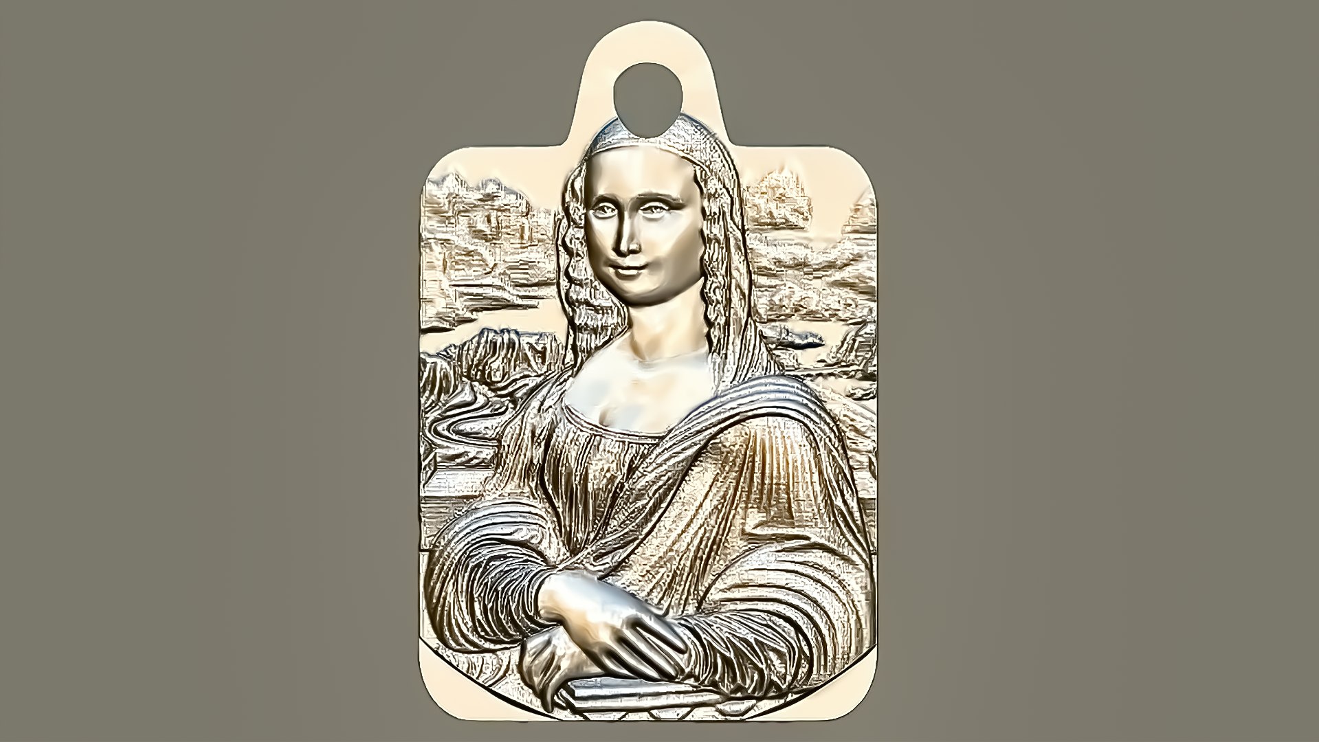 3D Model Mona Lisa - TurboSquid 2079209