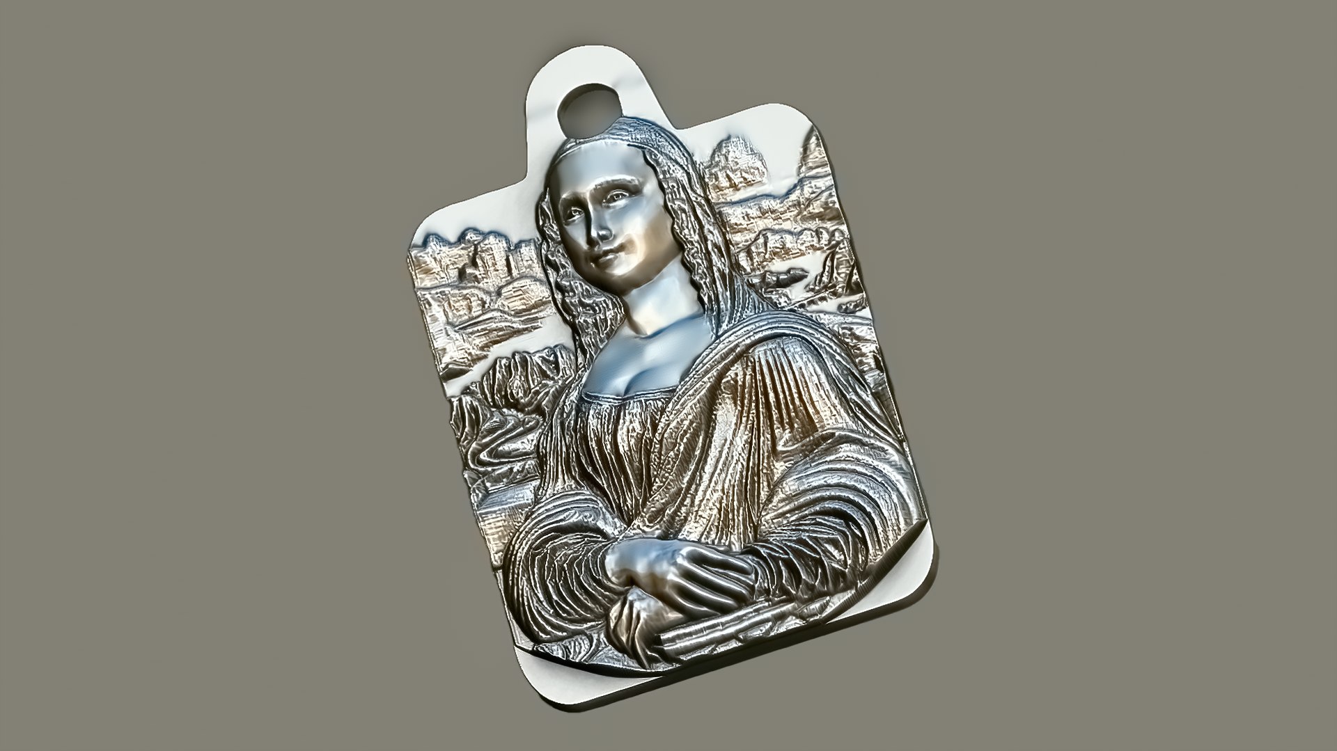 3D Model Mona Lisa - TurboSquid 2079209