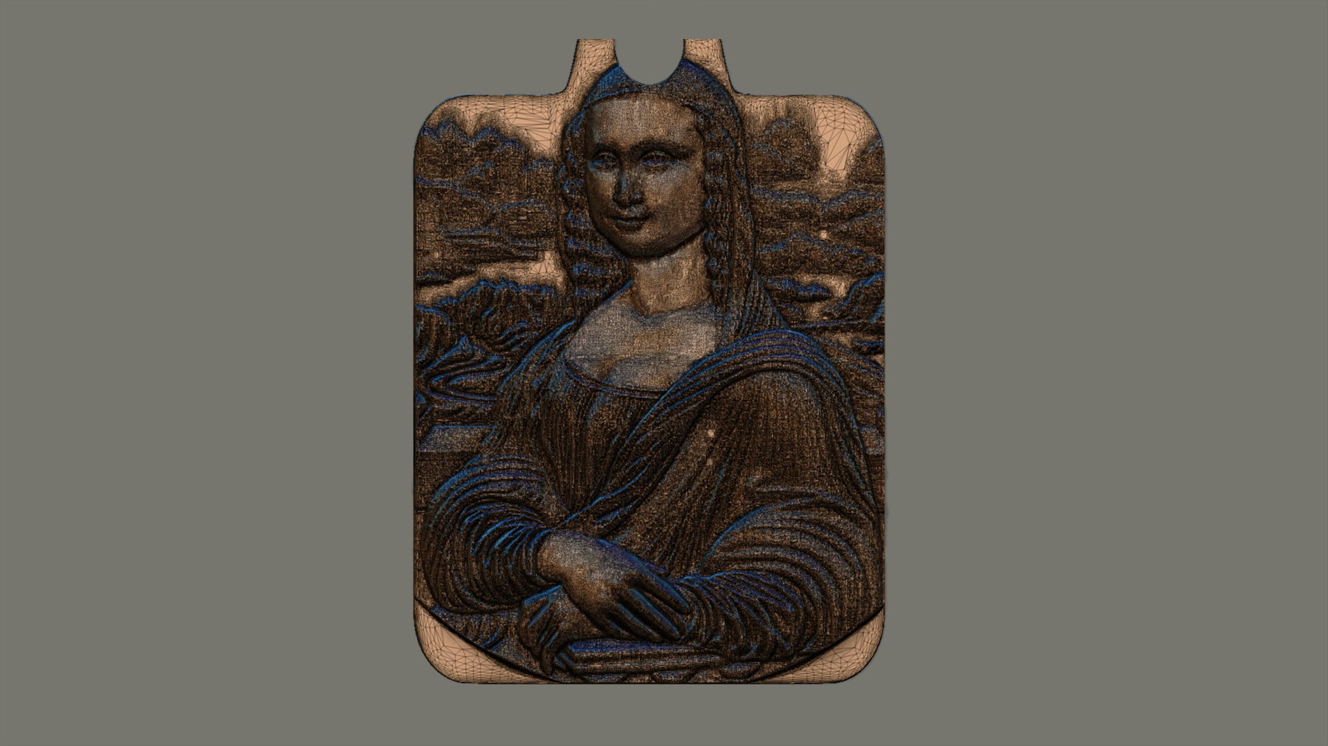 3D Model Mona Lisa - TurboSquid 2079209