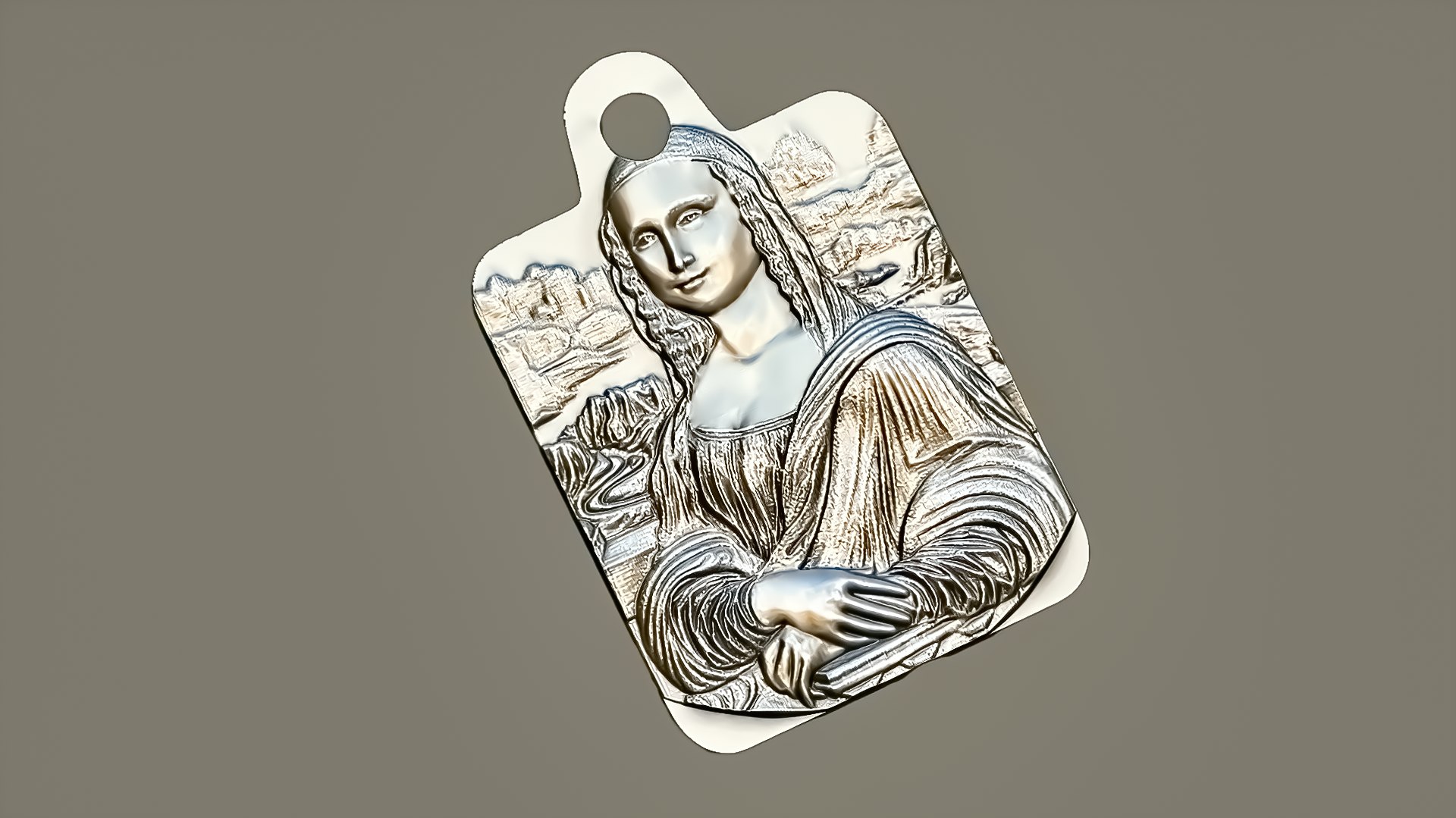3D Model Mona Lisa - TurboSquid 2079209