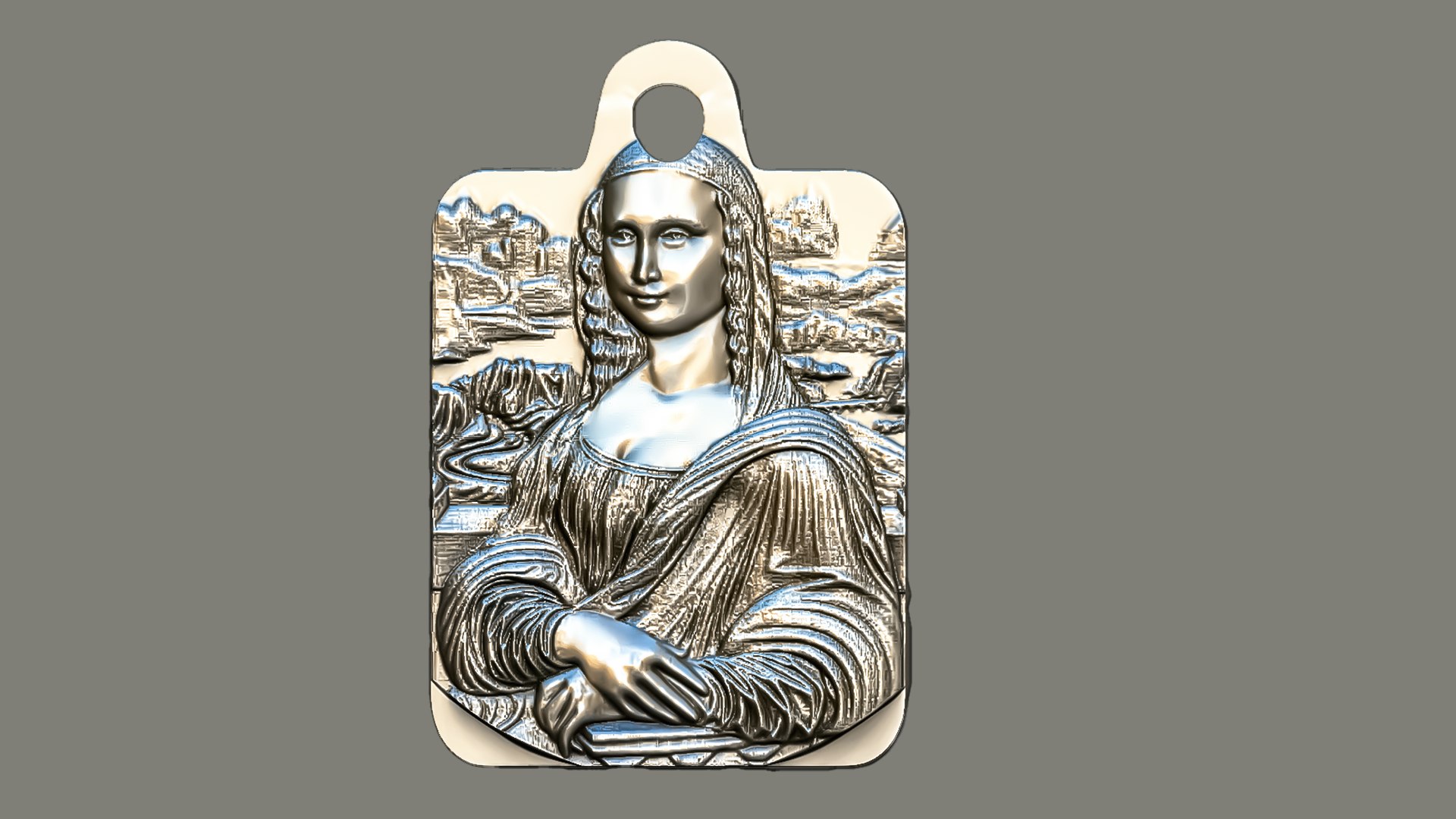 Mona Lisa 3D 모델 - TurboSquid 2079209