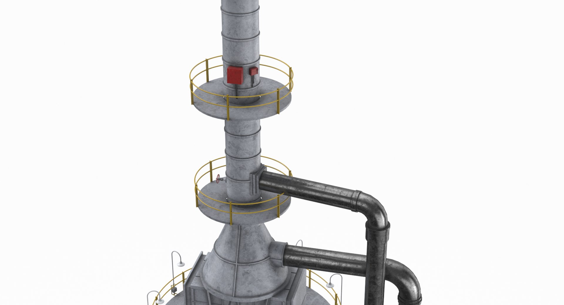3D Oil Refinery Furnace - TurboSquid 1327462