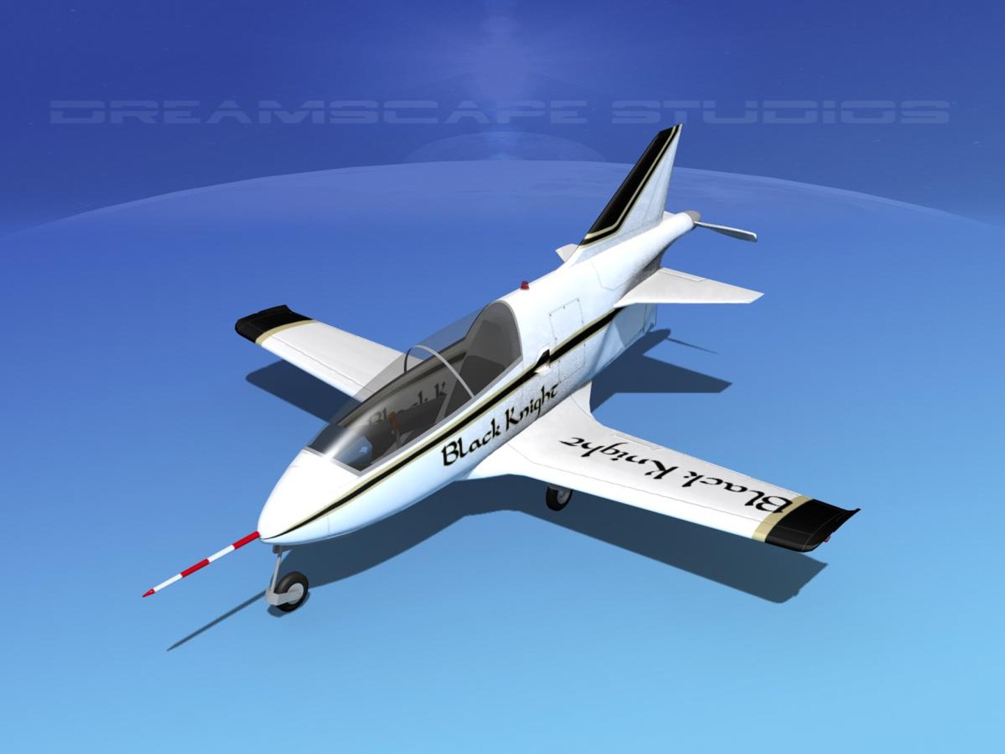 3d Plane Bd-5 Bede Model