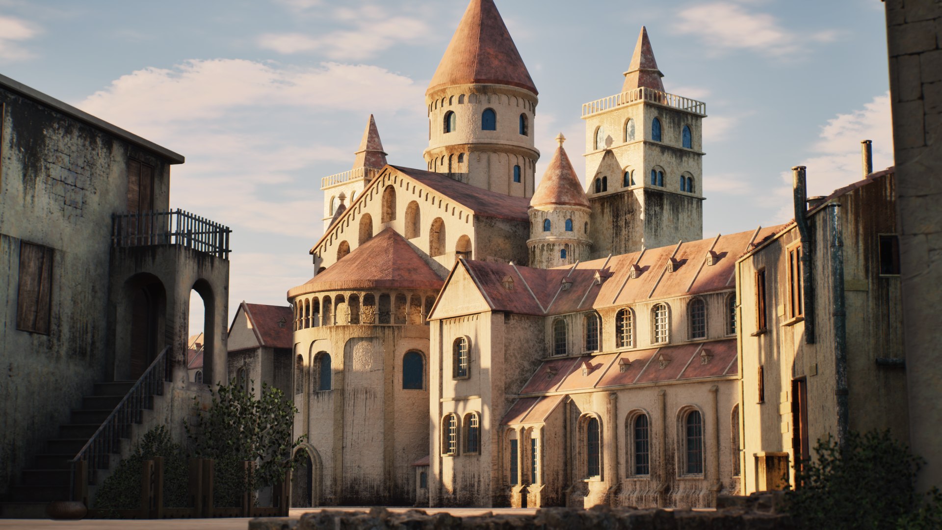 3D Romanesque 3D Asset Collection Model - TurboSquid 2165964