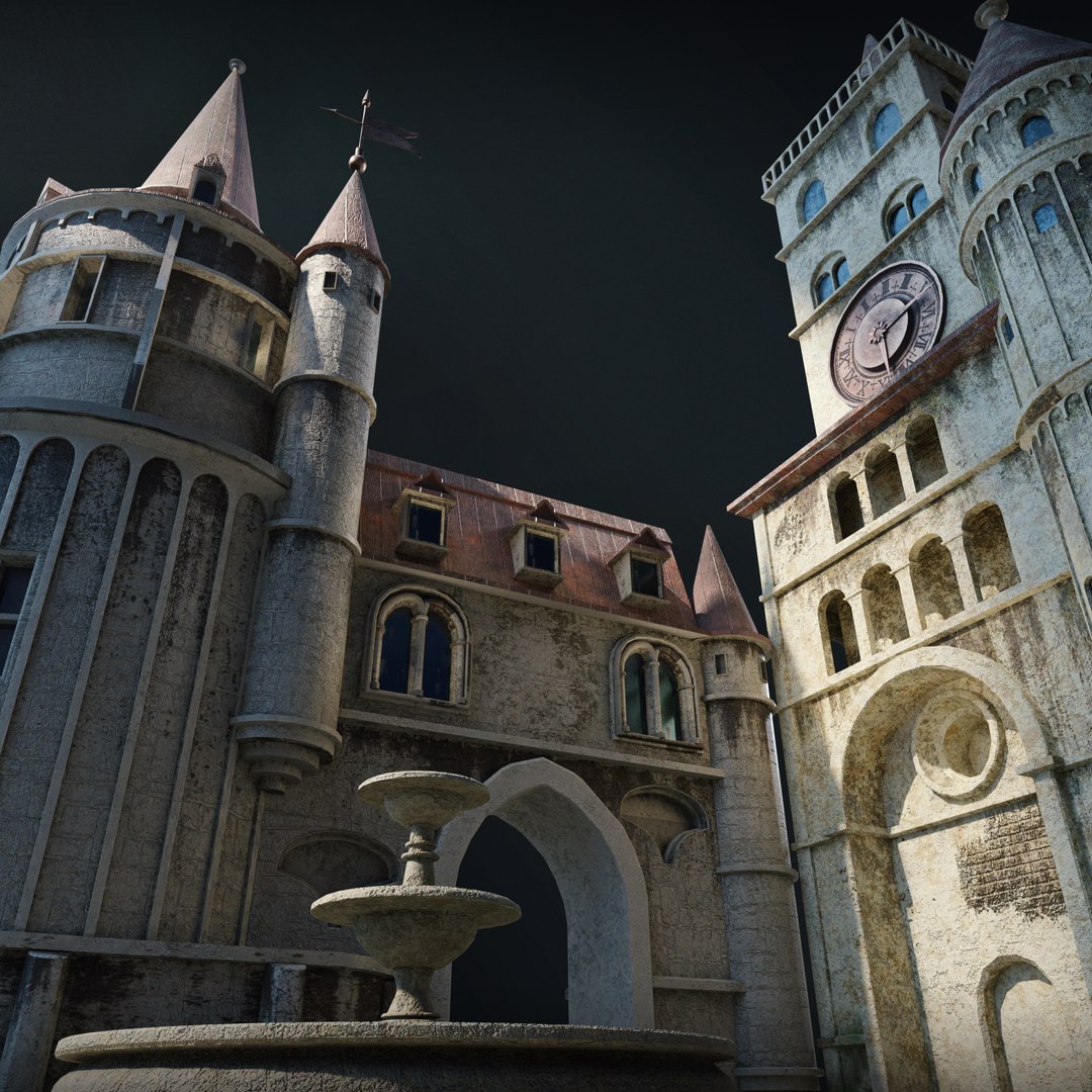 3D Romanesque 3D Asset Collection Model - TurboSquid 2165964