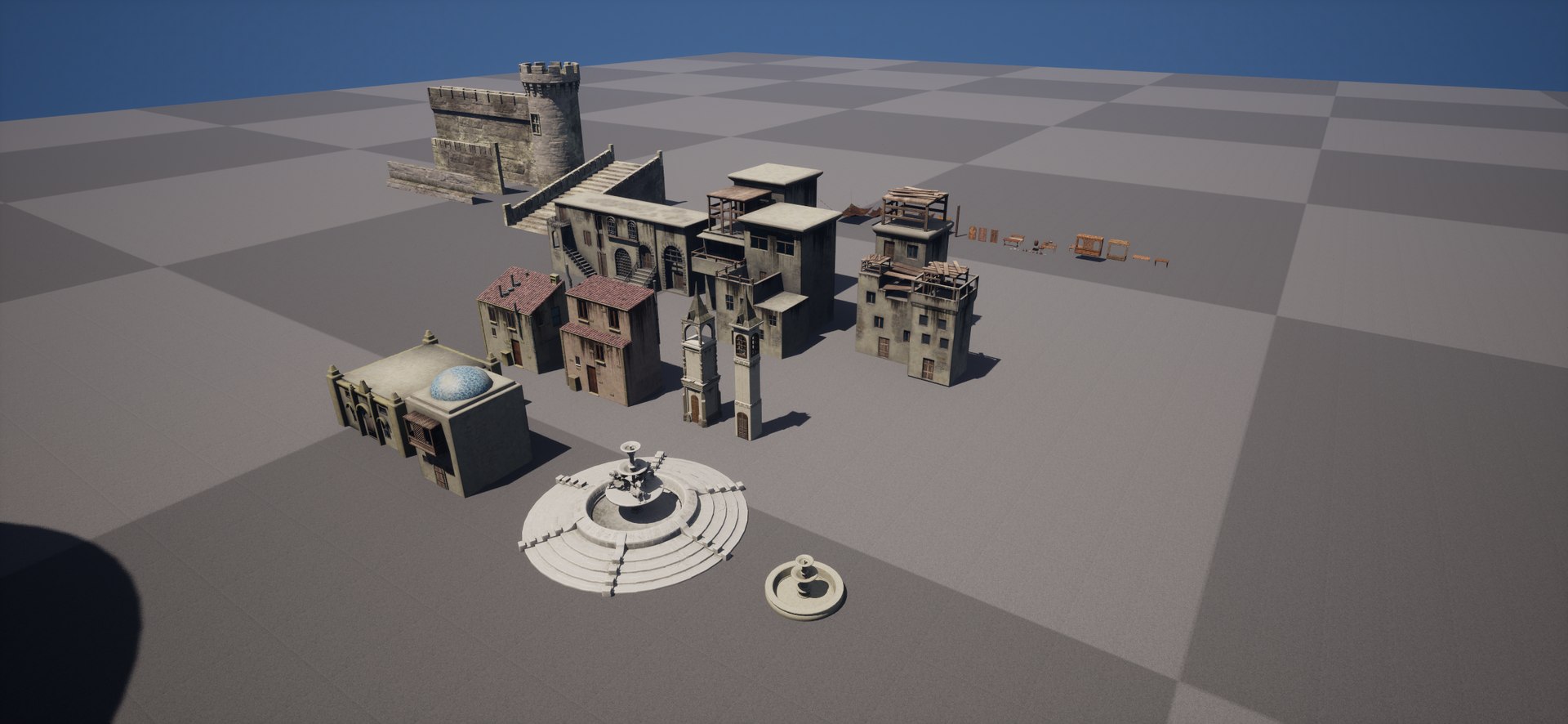 3D Romanesque 3D Asset Collection Model - TurboSquid 2165964