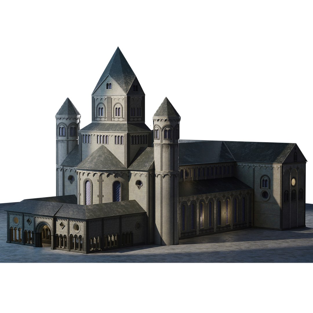 3D Romanesque 3D Asset Collection model - TurboSquid 2165964