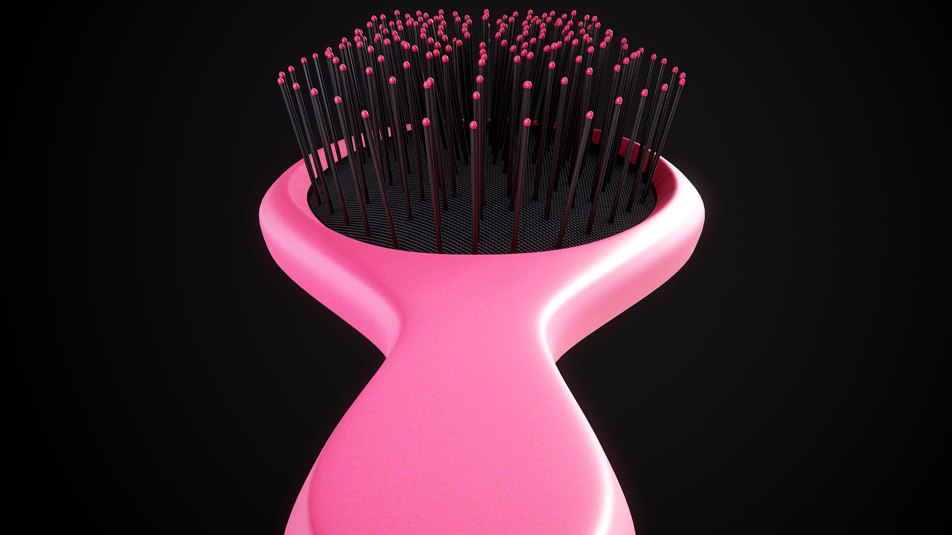 Comb Pink 3D - TurboSquid 1699485