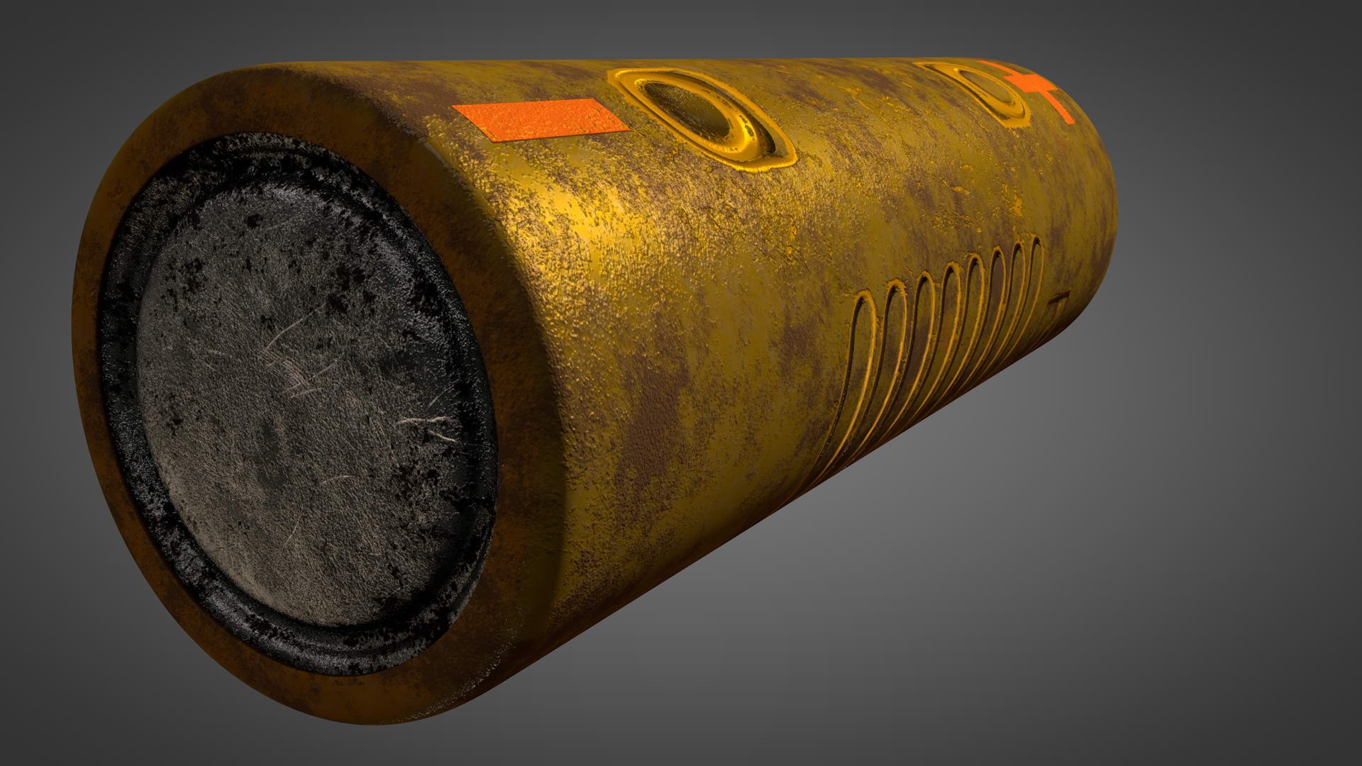 Nuclear Aa Type Battery 3D Model - TurboSquid 1333108