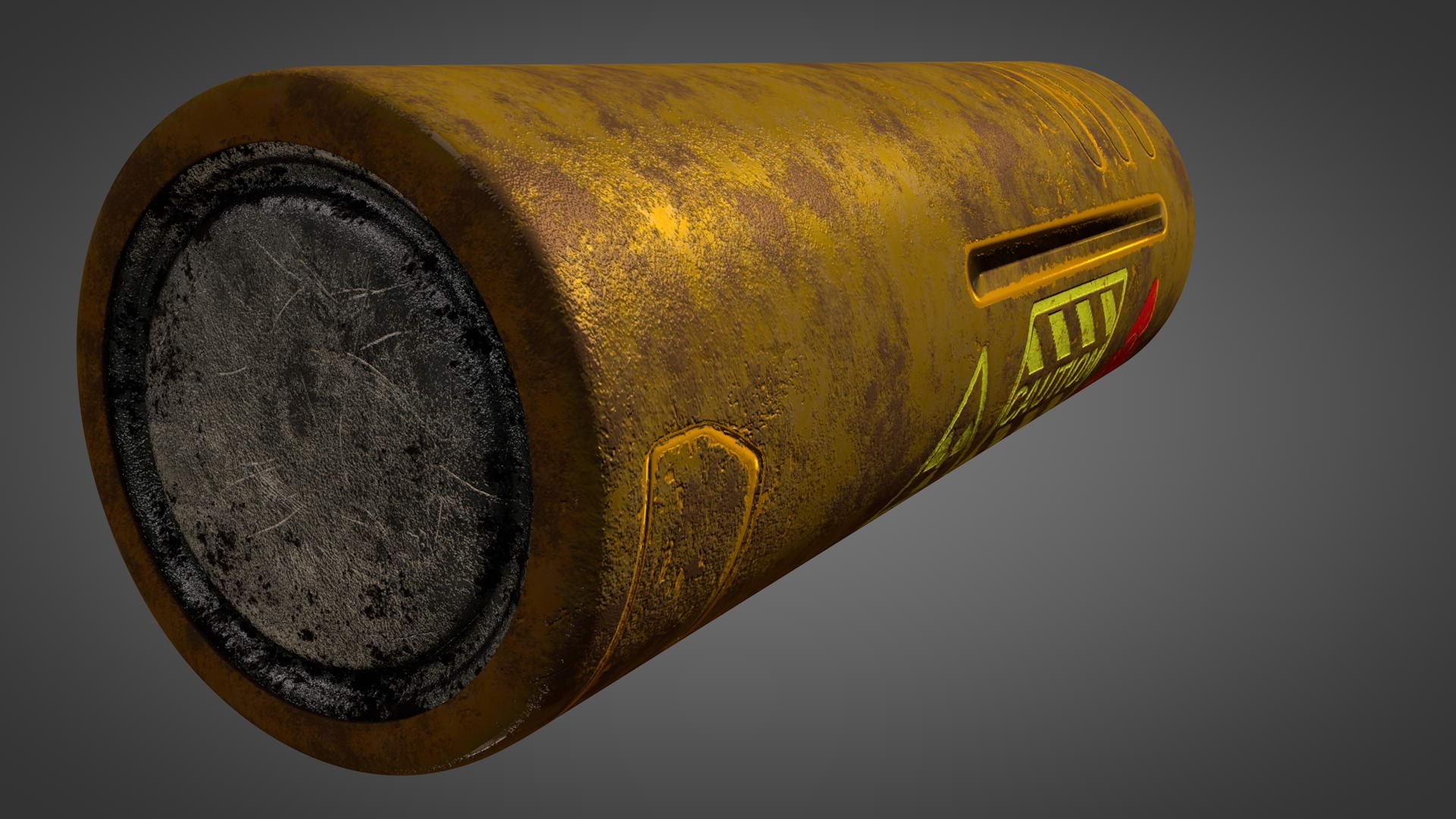 Nuclear Aa Type Battery 3D Model - TurboSquid 1333108