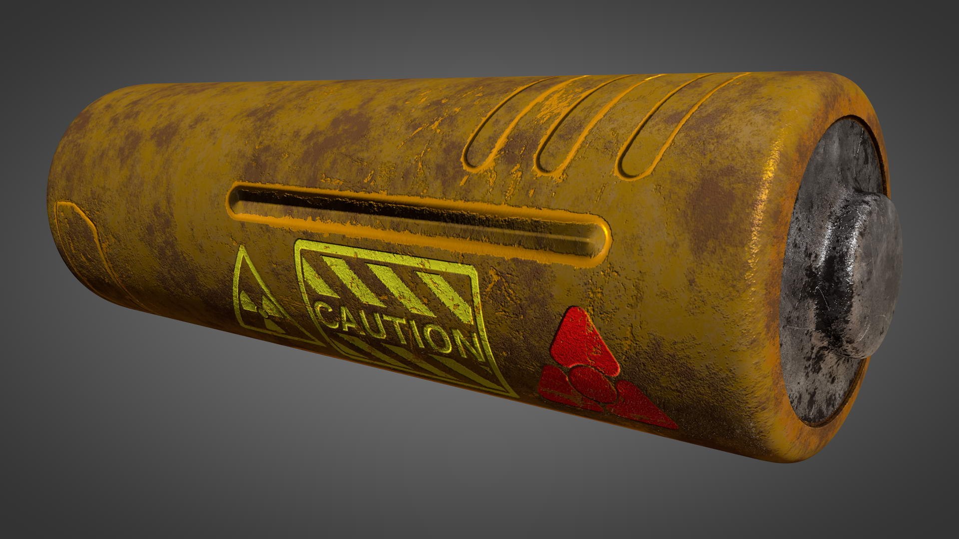 Nuclear Aa Type Battery 3D Model - TurboSquid 1333108