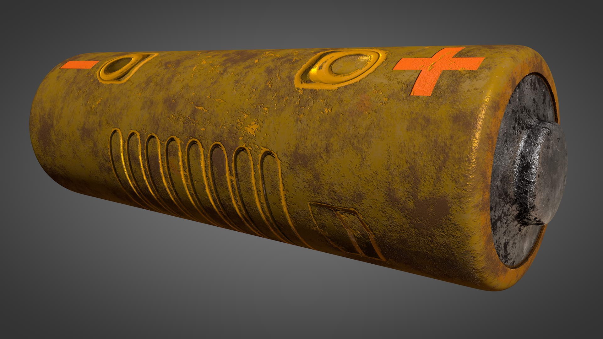 Nuclear Aa Type Battery 3D Model - TurboSquid 1333108