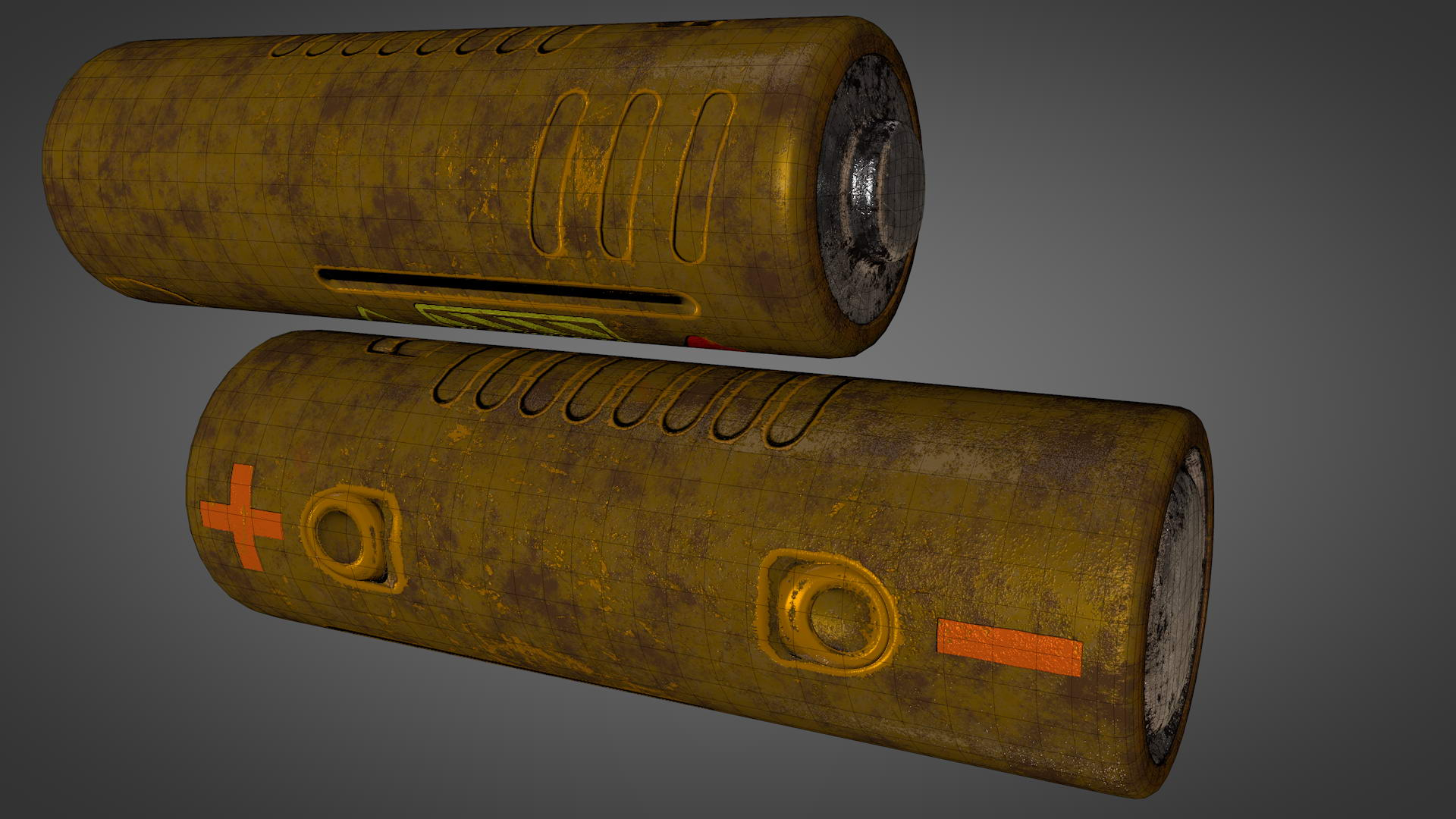 Nuclear Aa Type Battery 3D Model - TurboSquid 1333108