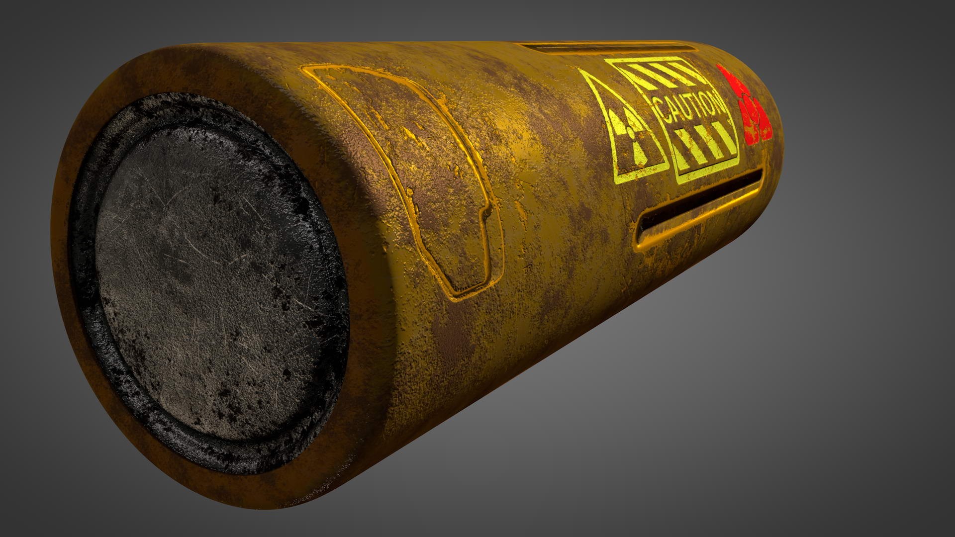 Nuclear Aa Type Battery 3D Model - TurboSquid 1333108