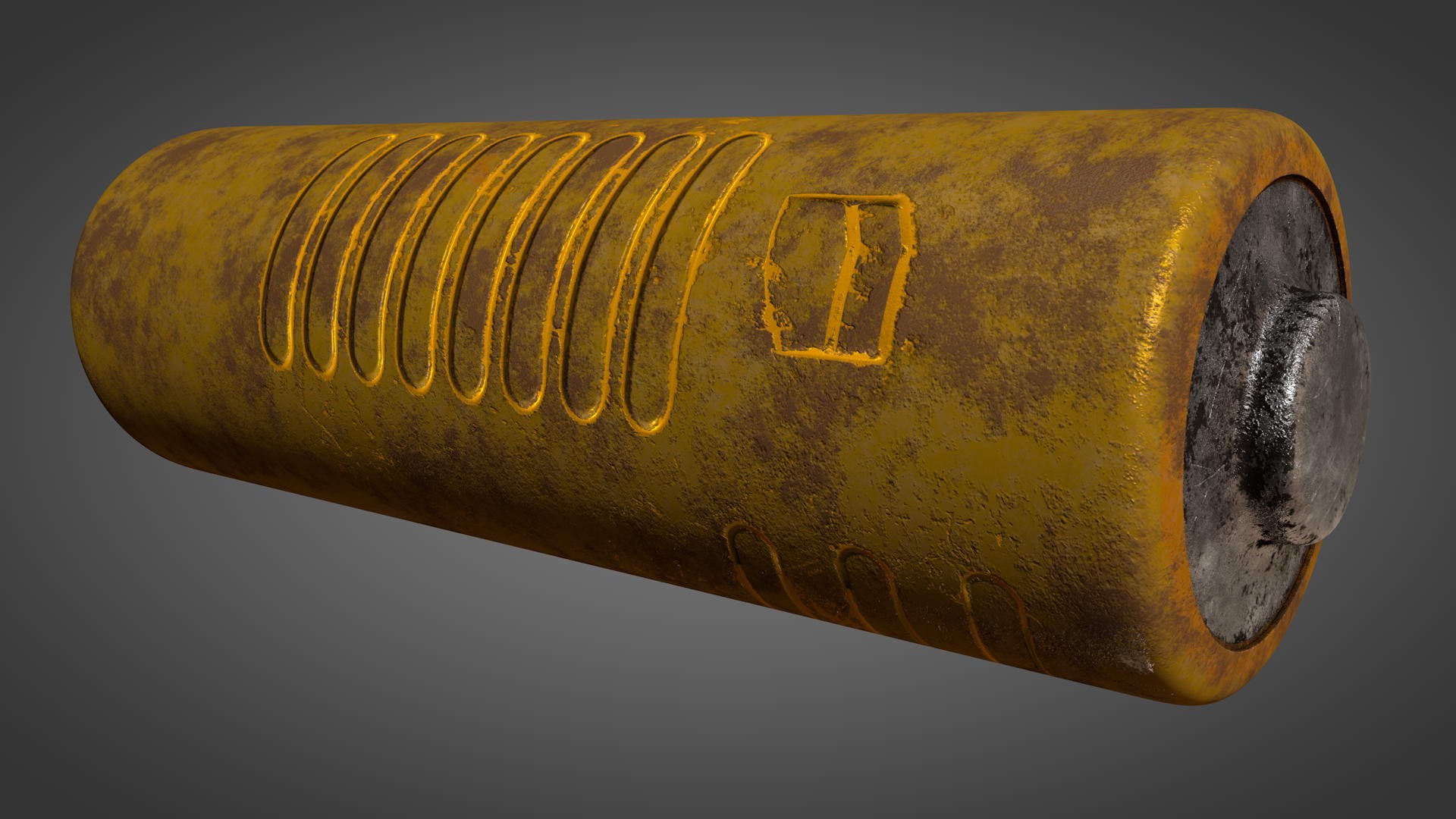 Nuclear Aa Type Battery 3D Model - TurboSquid 1333108
