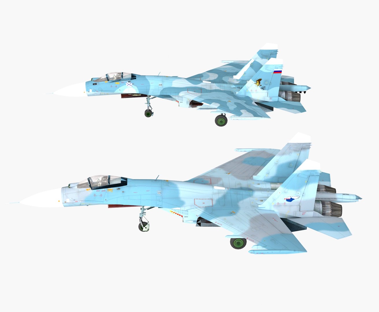 Su27 Su33 Model - TurboSquid 1662455