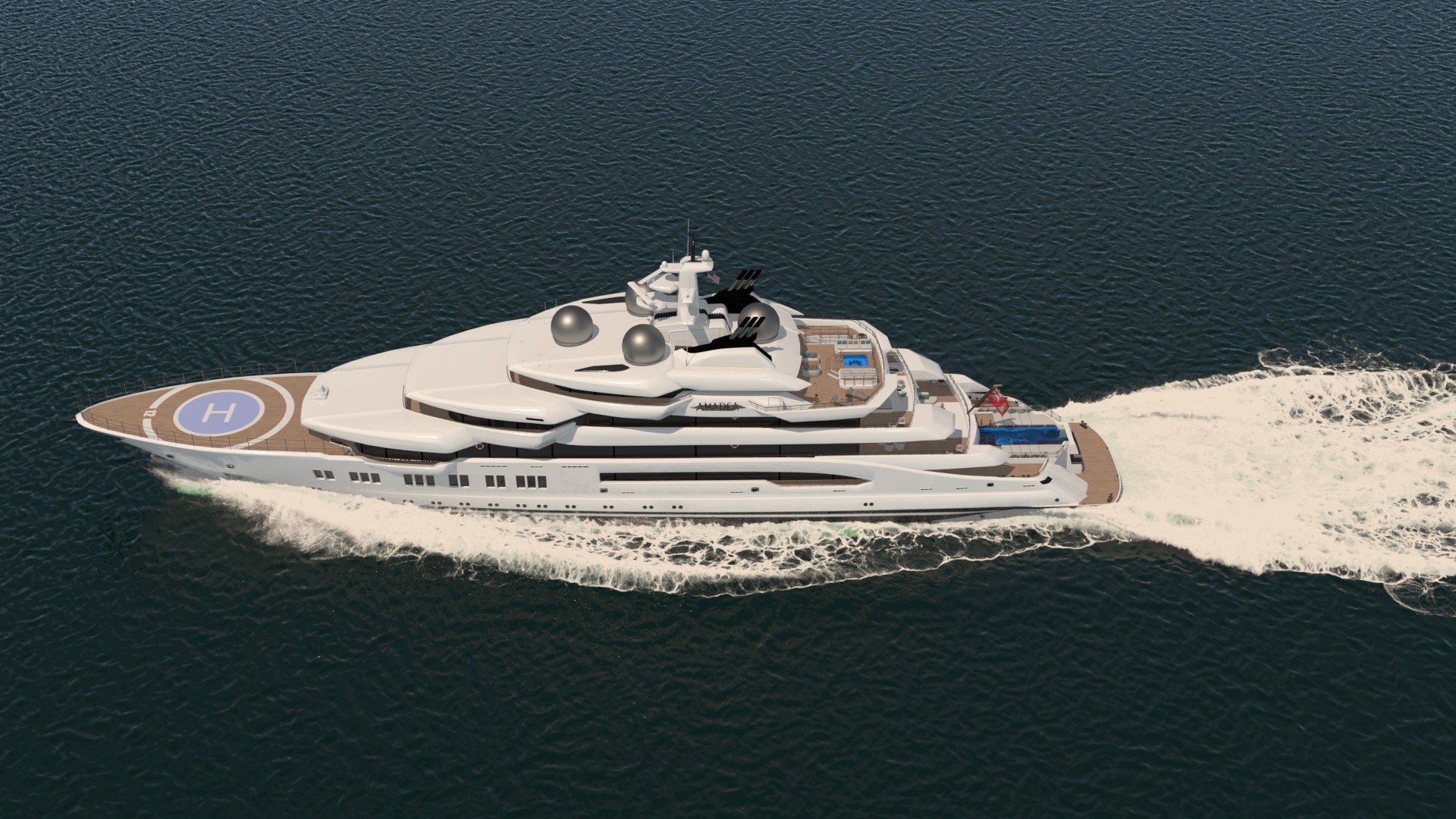 Amadea Superyacht Dynamic Simulation 3D model - TurboSquid 2073958