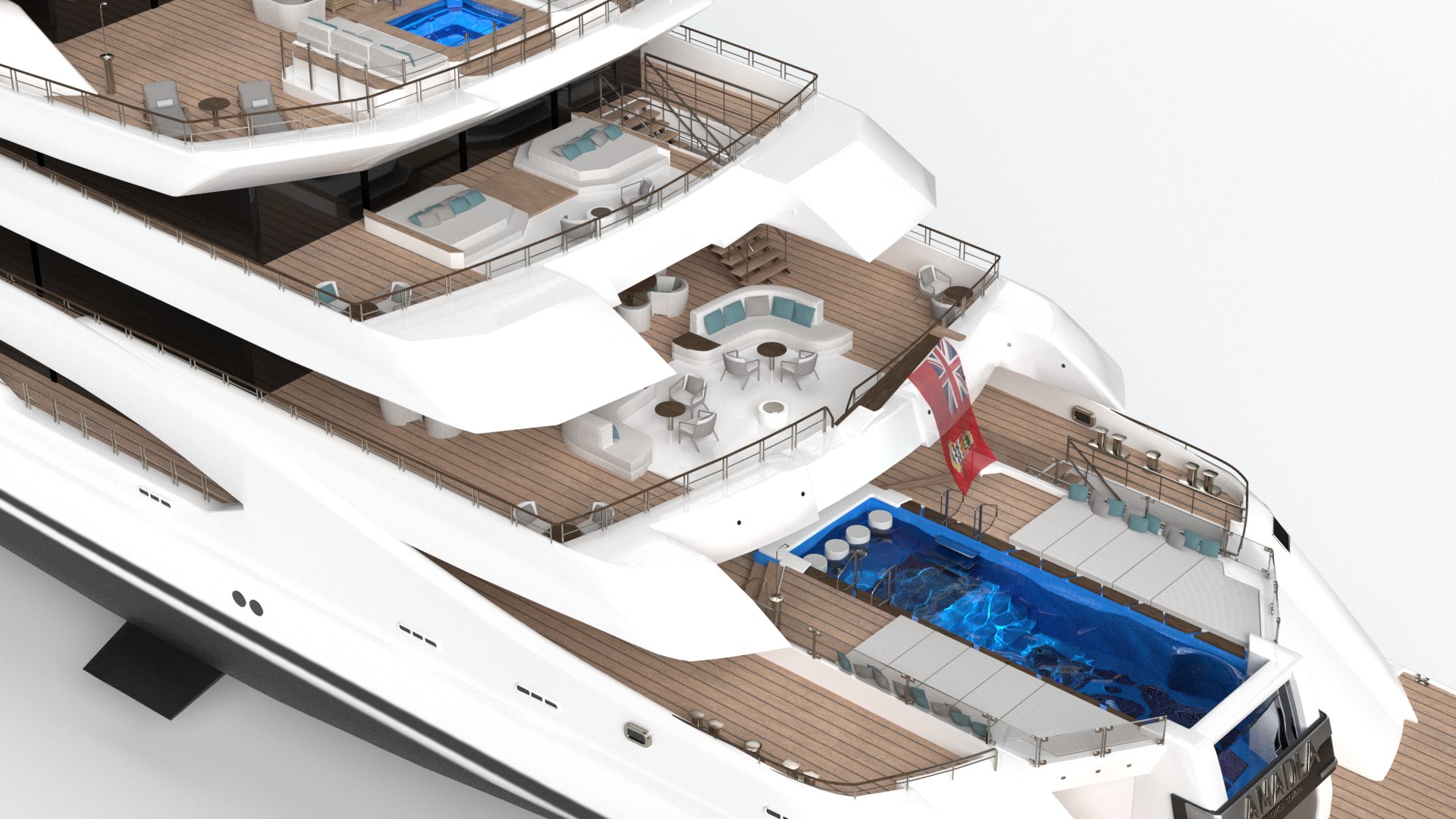 Amadea Superyacht Dynamic Simulation 3D model - TurboSquid 2073958